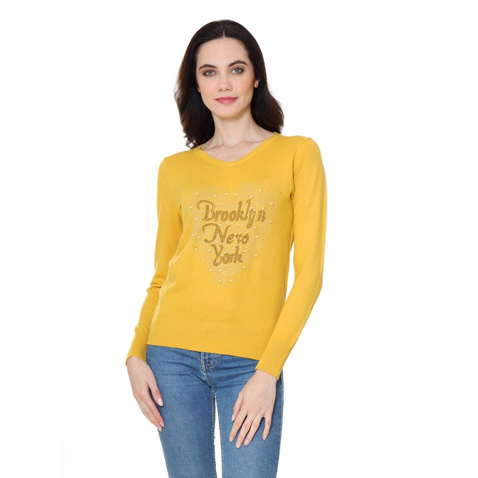 Sueter Dama Banana Limon C12-220