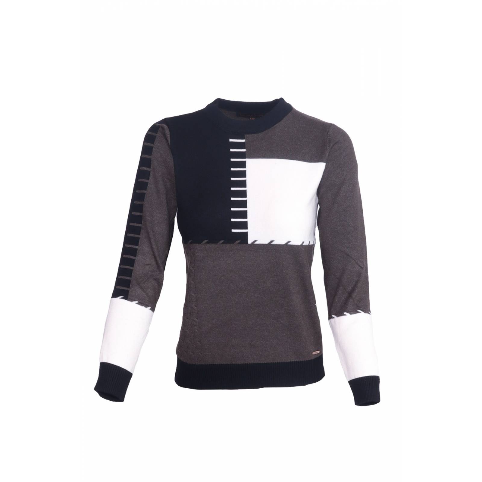 Sueter Cerrado Cuello Redondo Banana Limon BWMT-545