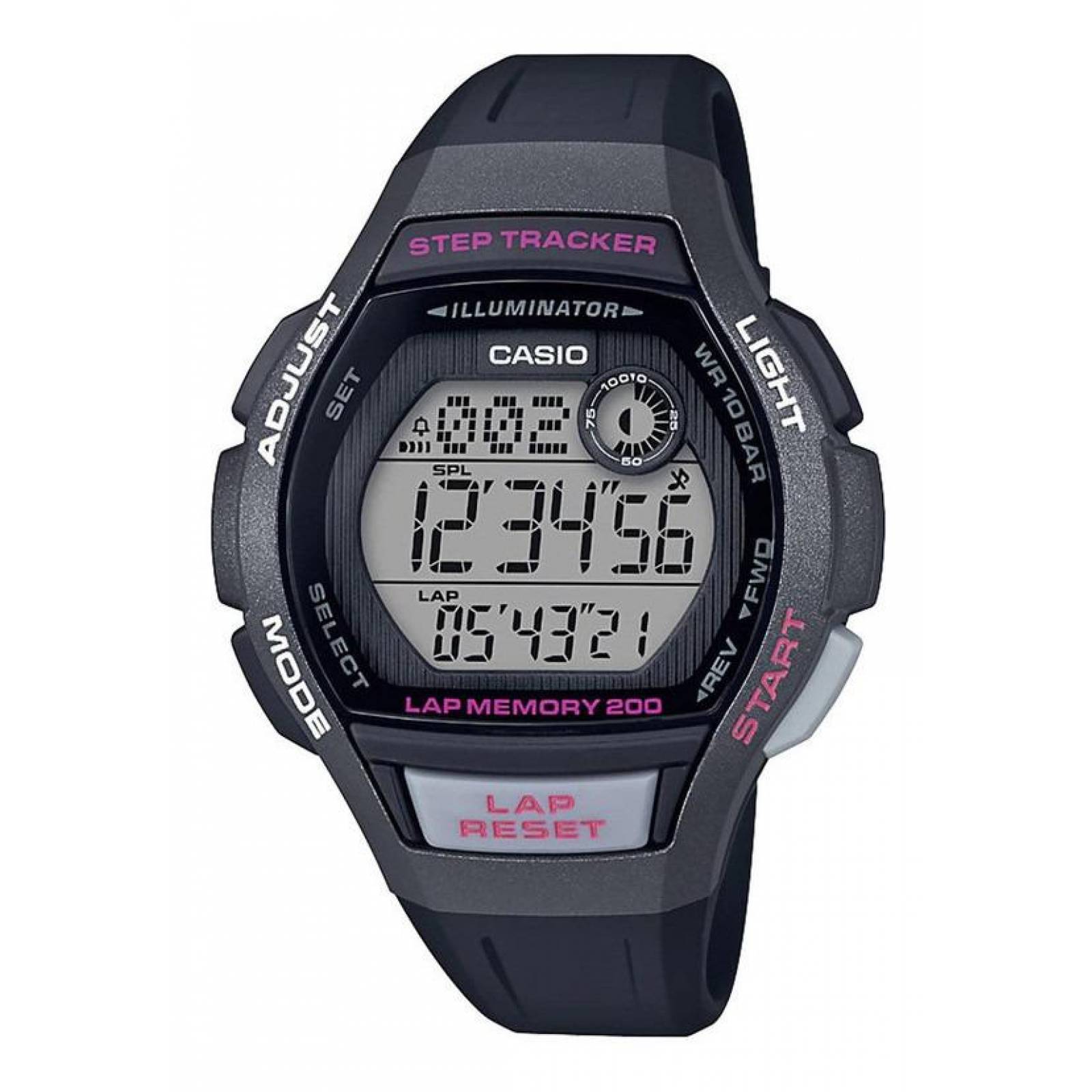 Reloj Casio Para Dama Color Negro Lws-2000h-1avcf