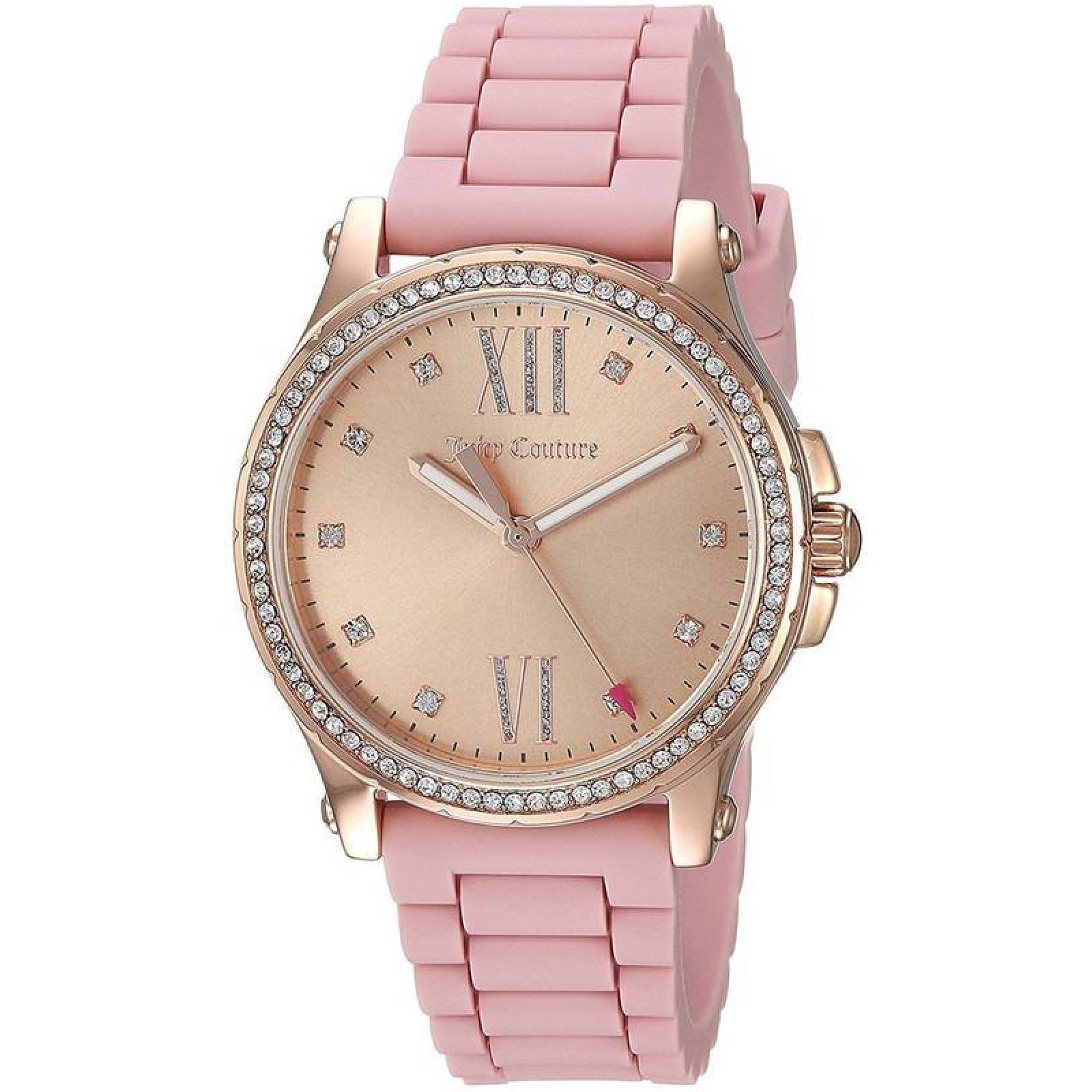 Reloj Juicy Couture Para Mujer Color Rosa 1901617