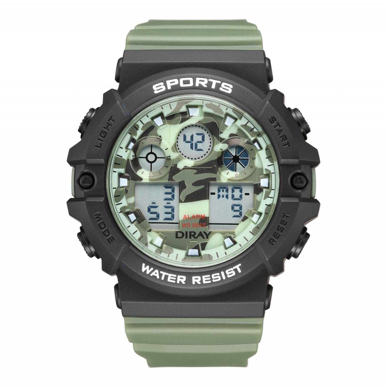 Reloj Deportivo Diray para Caballero DR2246G5 Verde