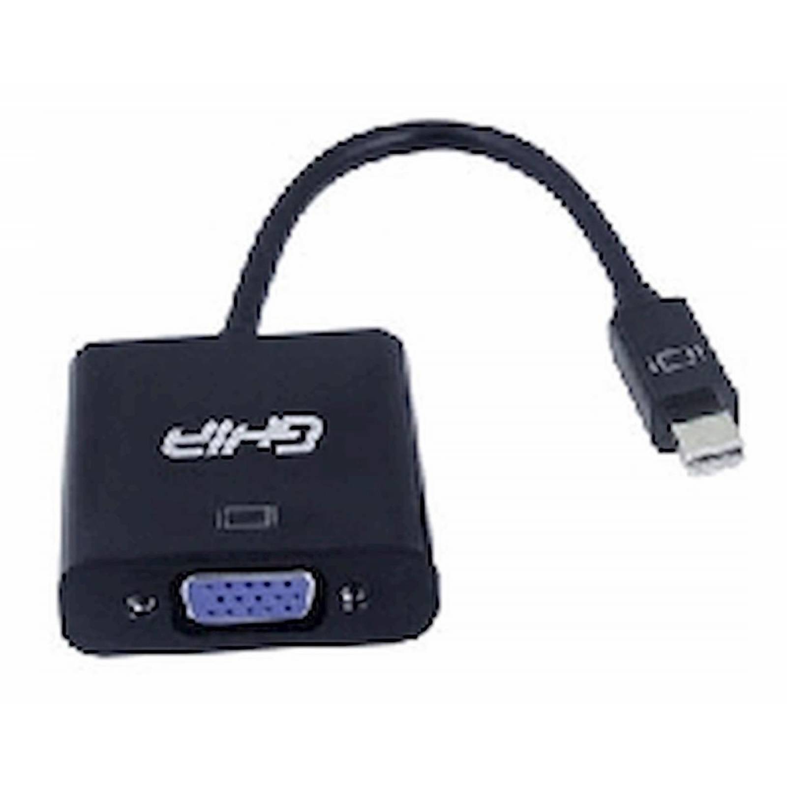 Adaptador Ghia Mini Displayport A Vga Color Negro