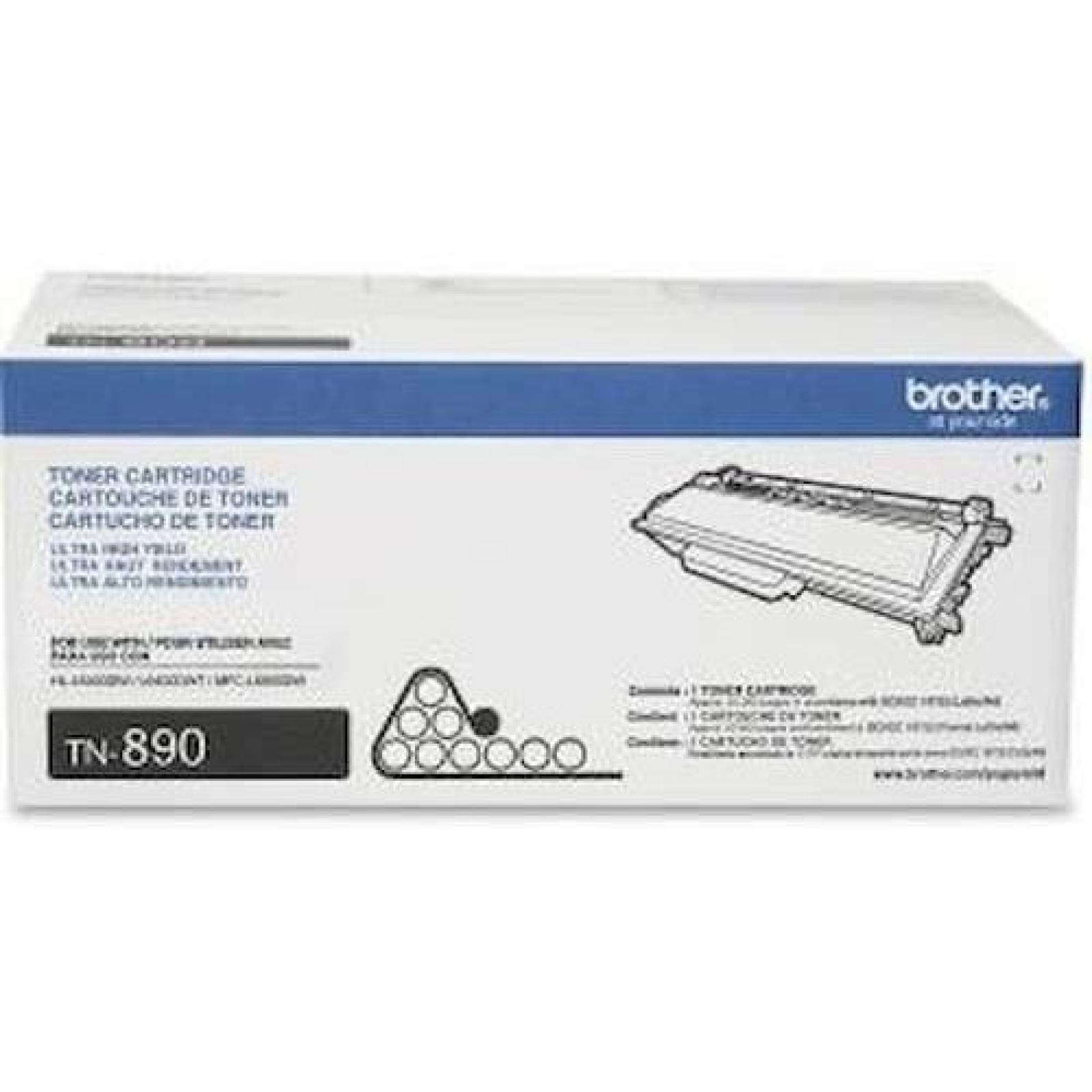 Toner Brother Tn890 Ultra Alto Rendimiento
