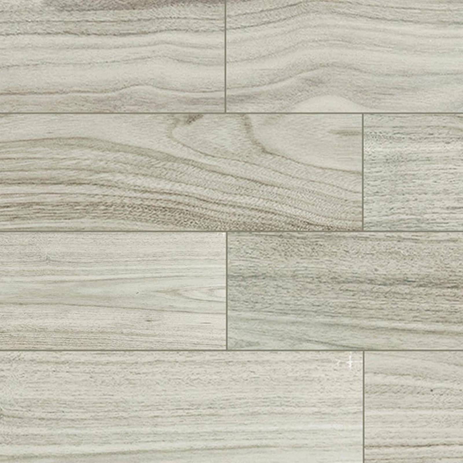 Piso Interceramic Wood Trails Glacier White 15x50