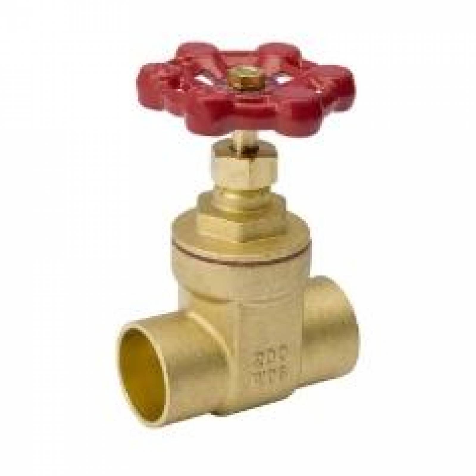 Válvula De Compuerta 1/2 Pulgada Dorado Mueller