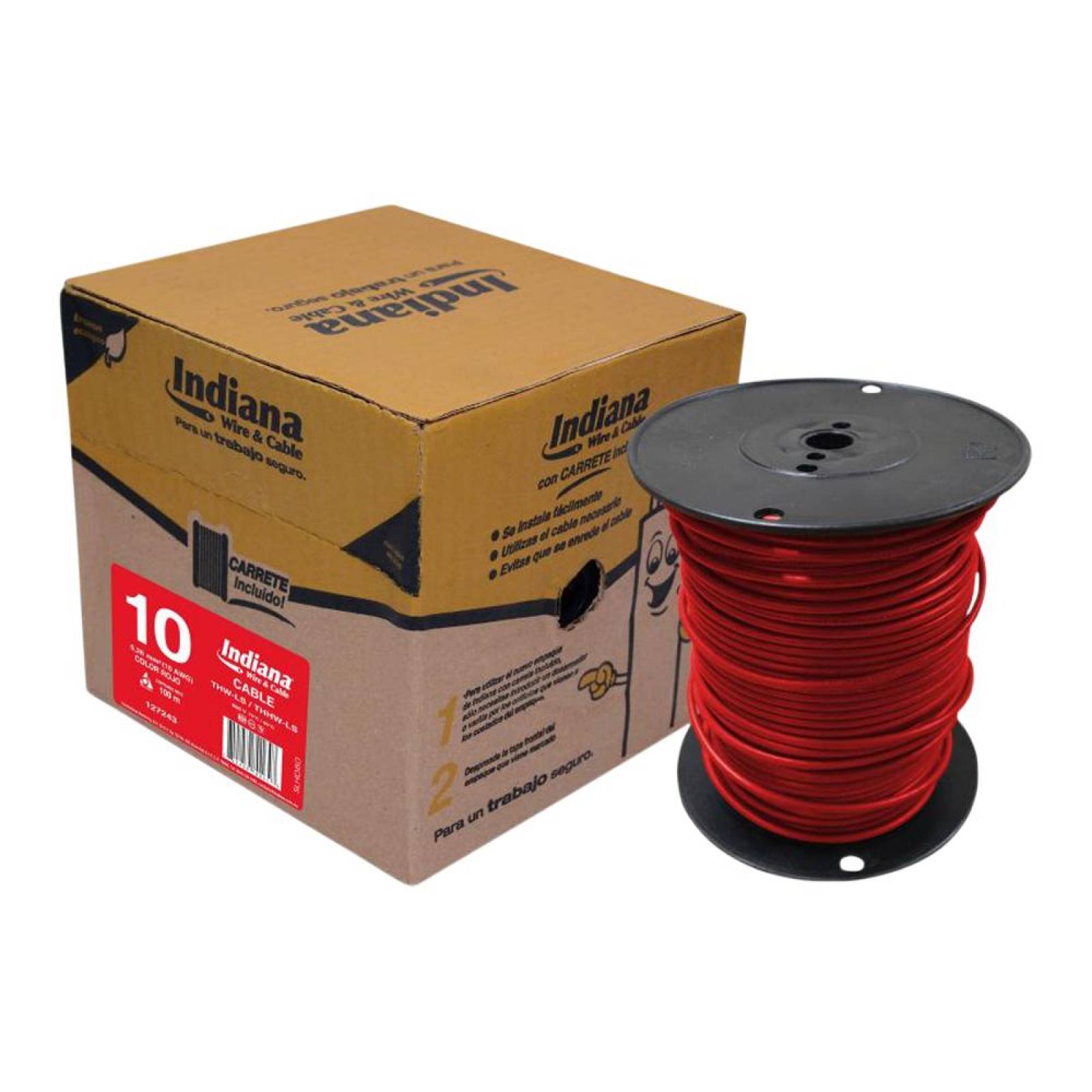 Cable Indiana Thw-ls 600v Cal 10 Ro
