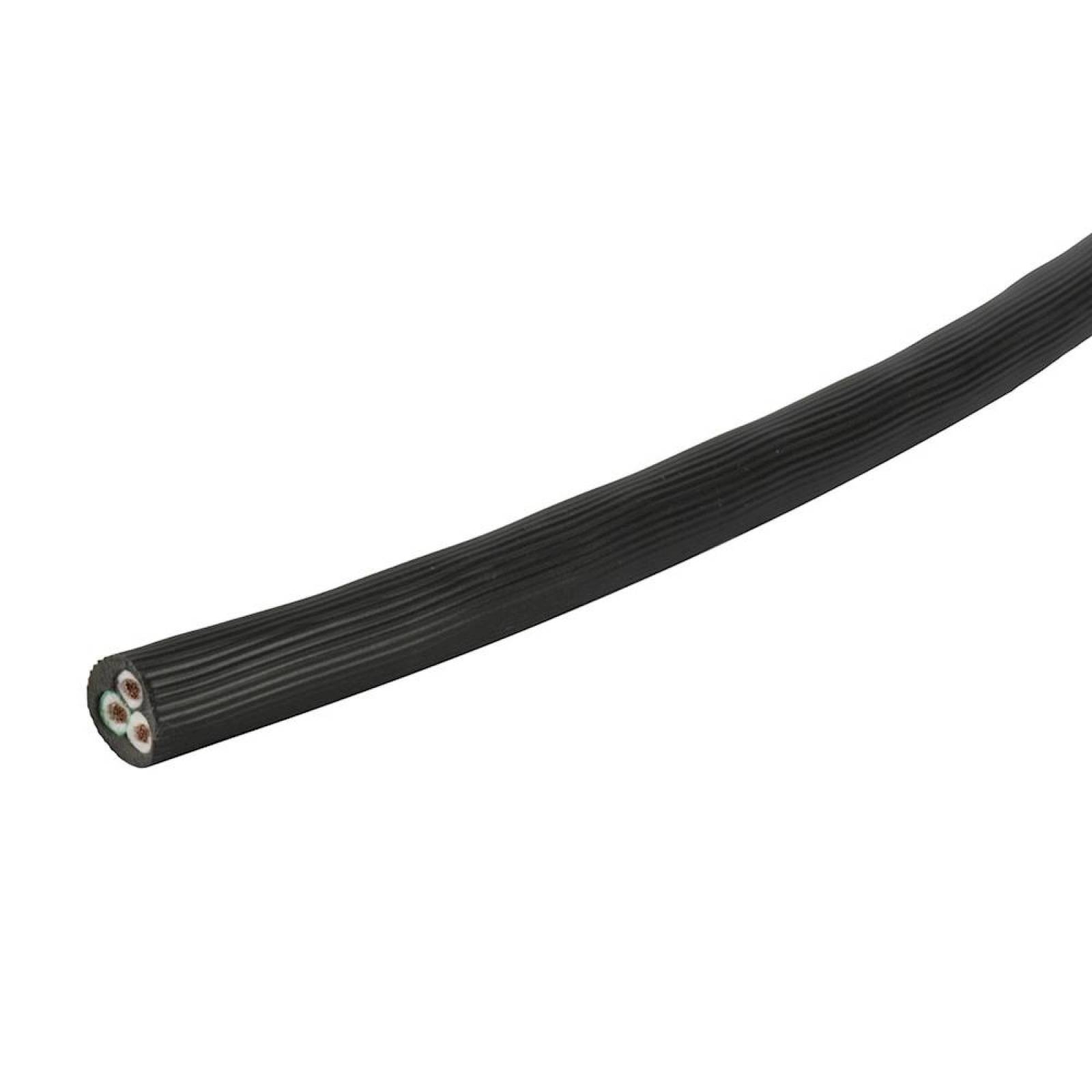 Cable Uso Rudo Sjt 3 Polos Calibre 16 Negro Indiana