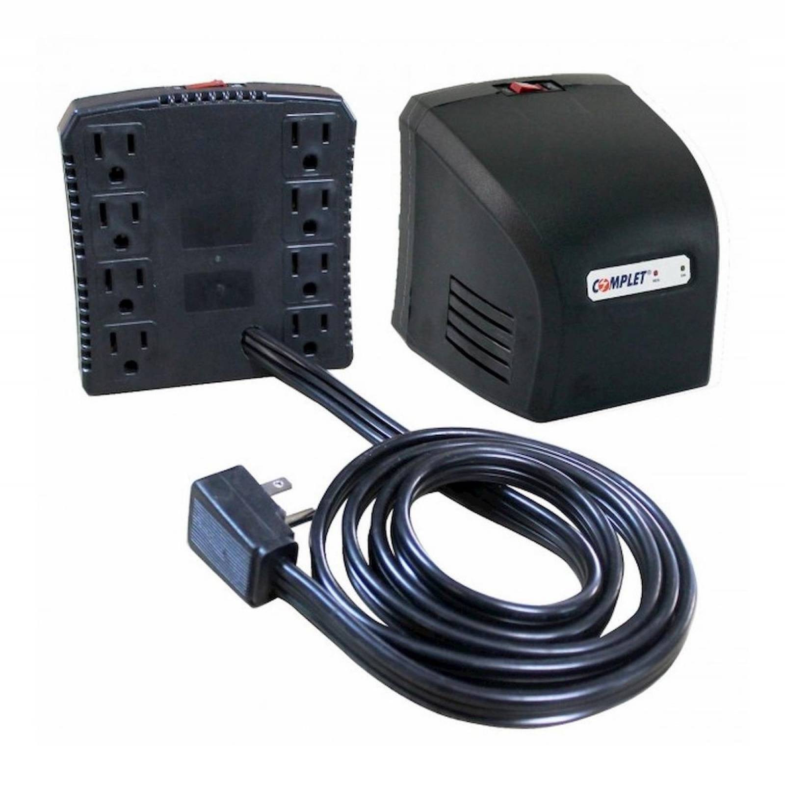 Regulador Complet Erv-5-014 Rpc 2000va/1000w/8cont/para Tv