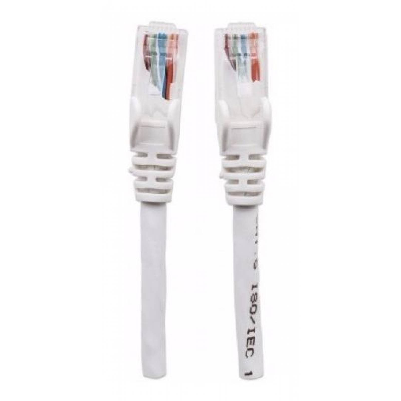 Cable Patch Cat 6, Utp 1.5f (0.5mts) Intellinet Color Gris