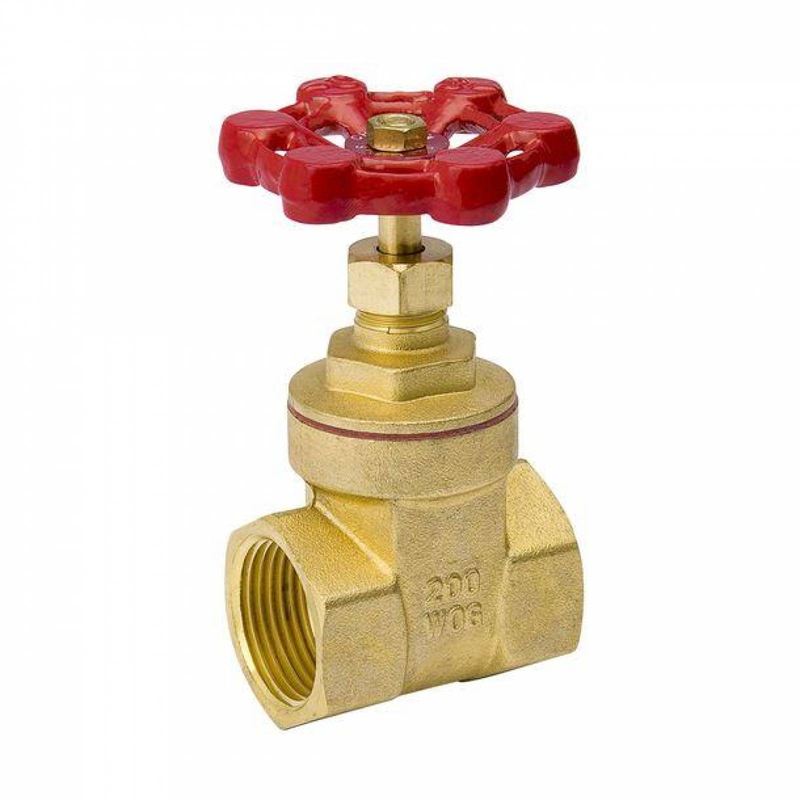 Válvula De Compuerta 1/2 Pulgada Dorado Mueller