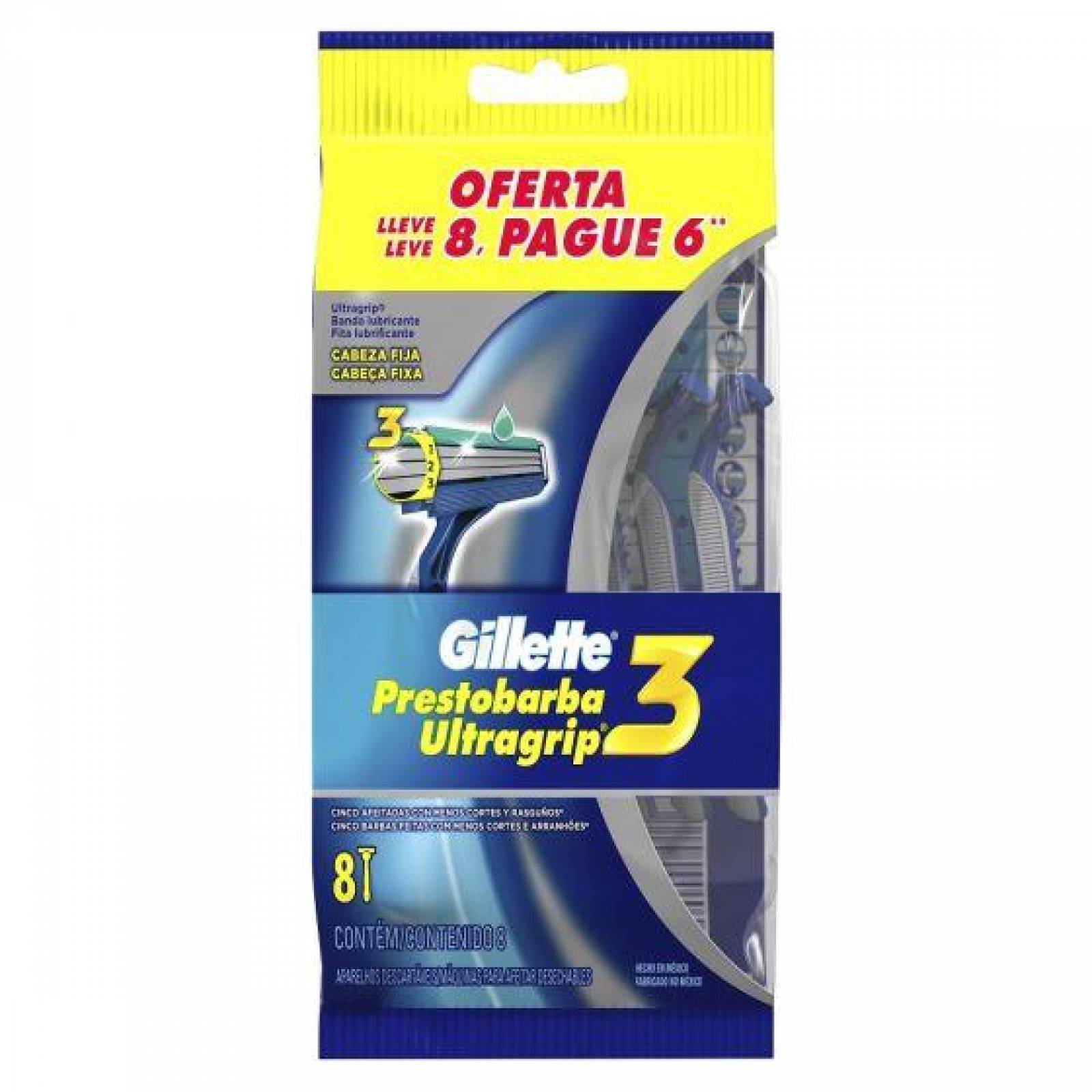 Rastrillo Pb Ug3 X8 8 pz