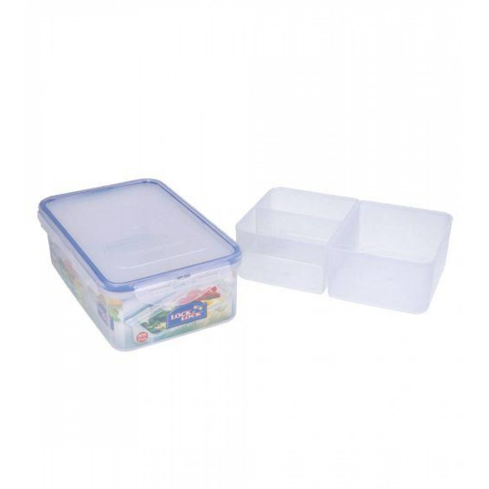 Hermetico Rectangular 1l 3divisiones Hpl817c Lock