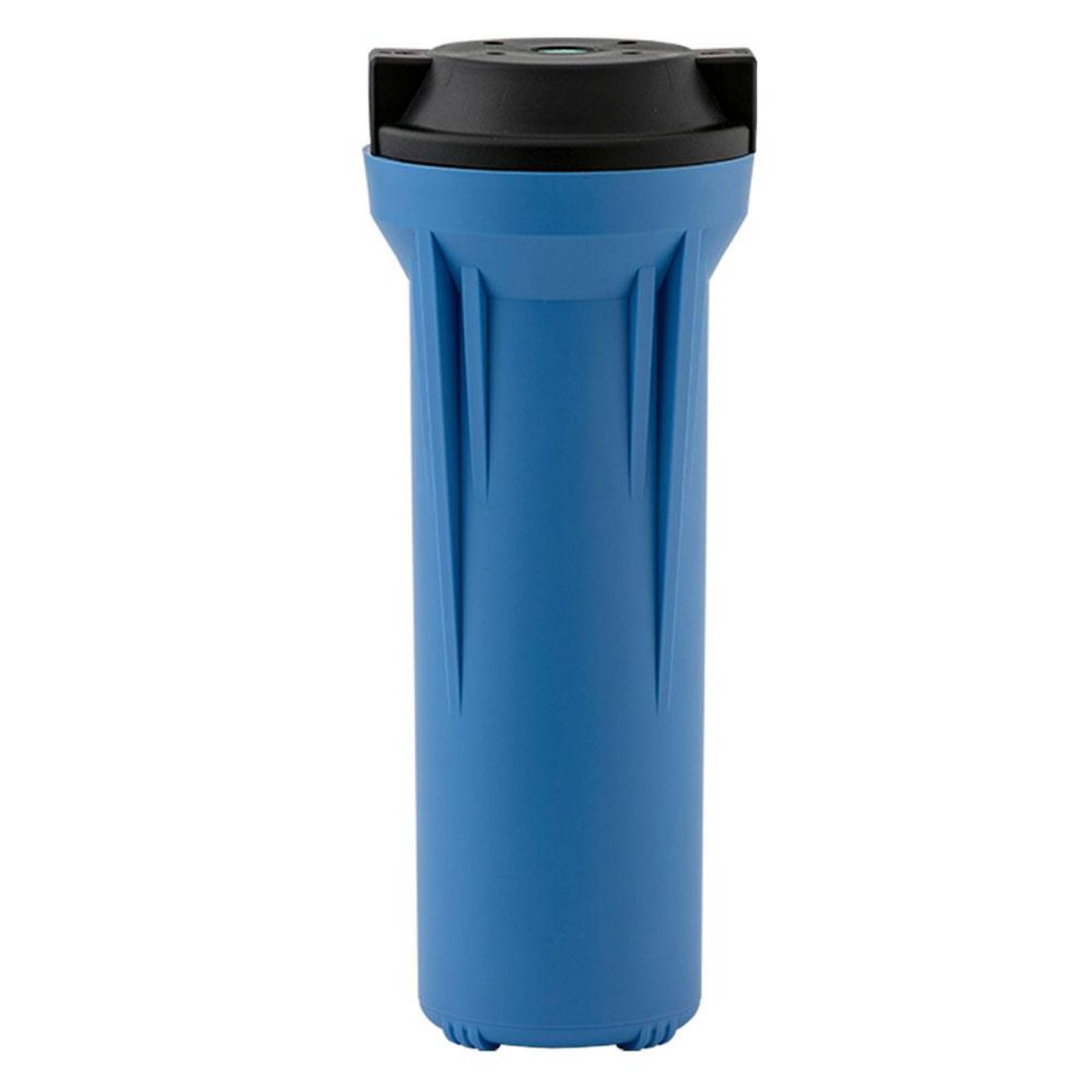 PORTAFILTRO 10 PULGADAS AZUL CON SOPORTE 1/2 PULGA