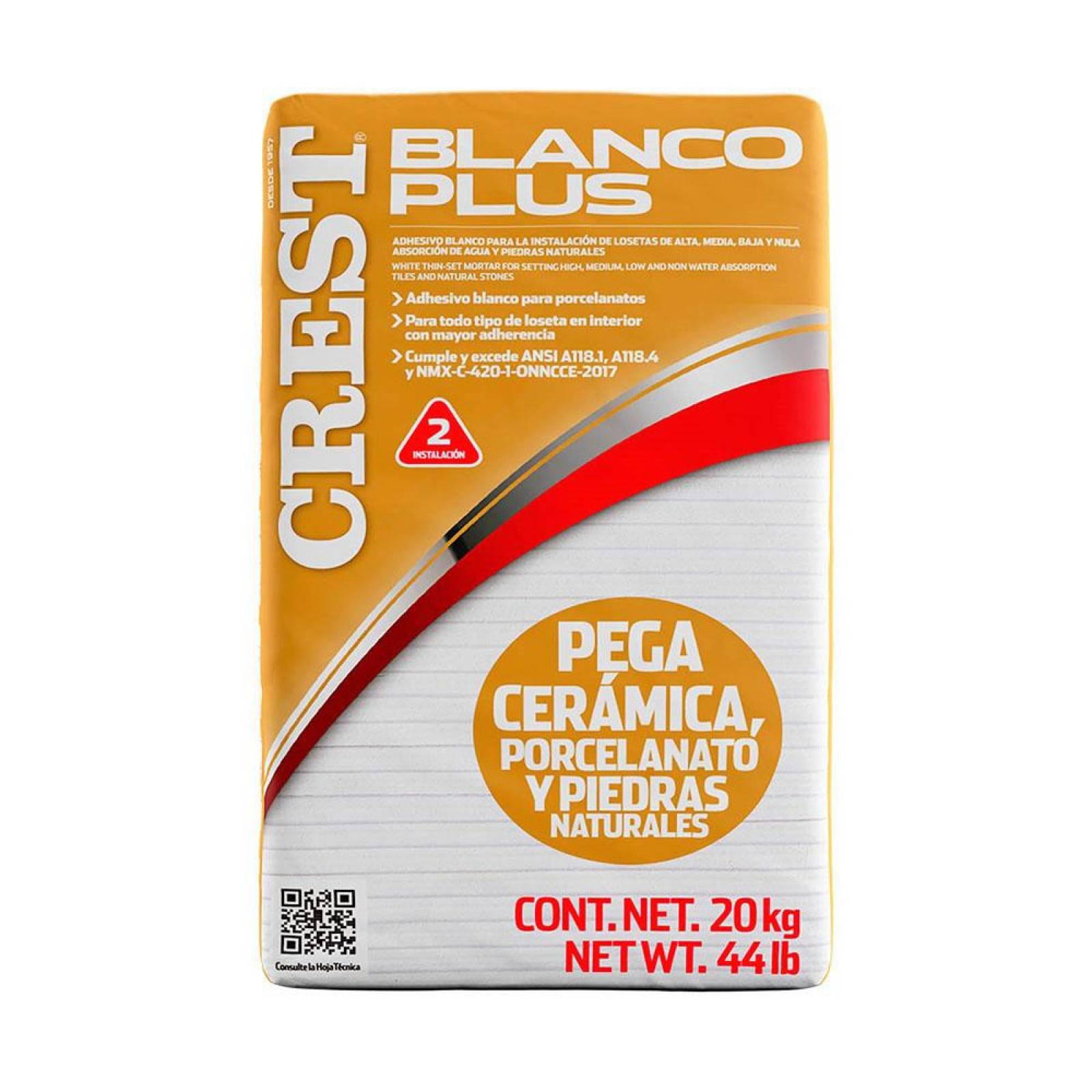 CREST BLANCO PLUS 20KG