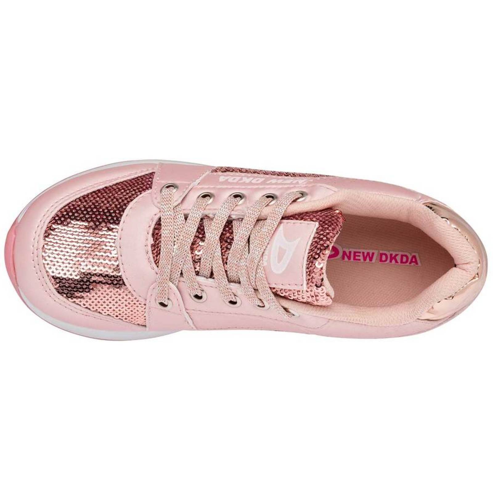 TENIS URBANO Dkda 658 Color ORO NIÃ‘A TX1