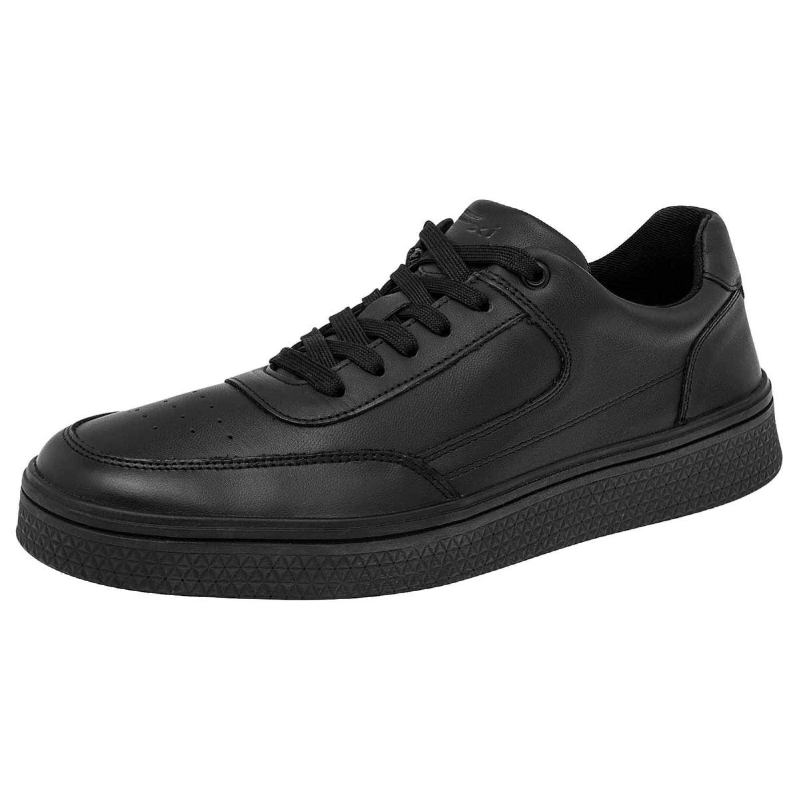 ZAPATO CASUAL Flexi 411901 Color Negro PARA Hombre Tx6