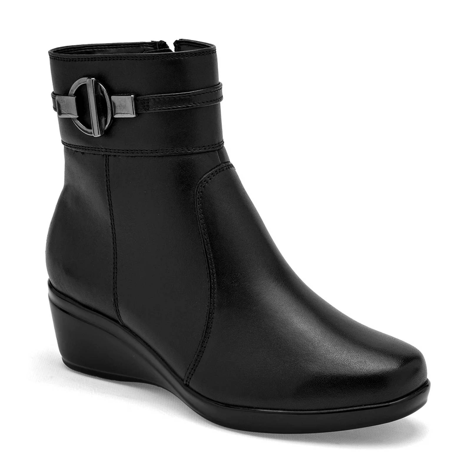 BOTA CON CIERRE Y PLATAFORMA Flexi 45232 Color Negro PARA Mujer Tx7