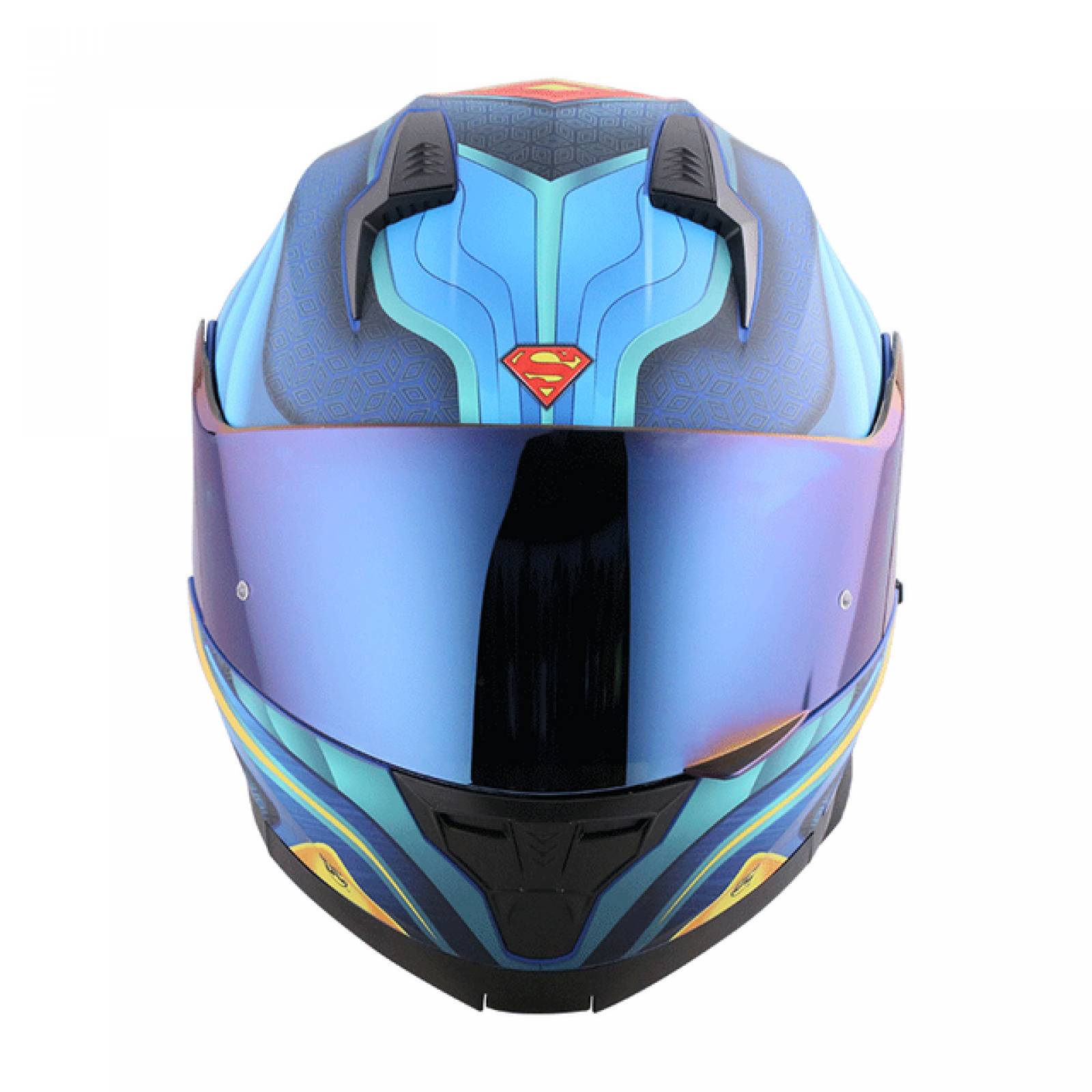 CASCO ABATIBLE EDGE/DC SUPERMAN