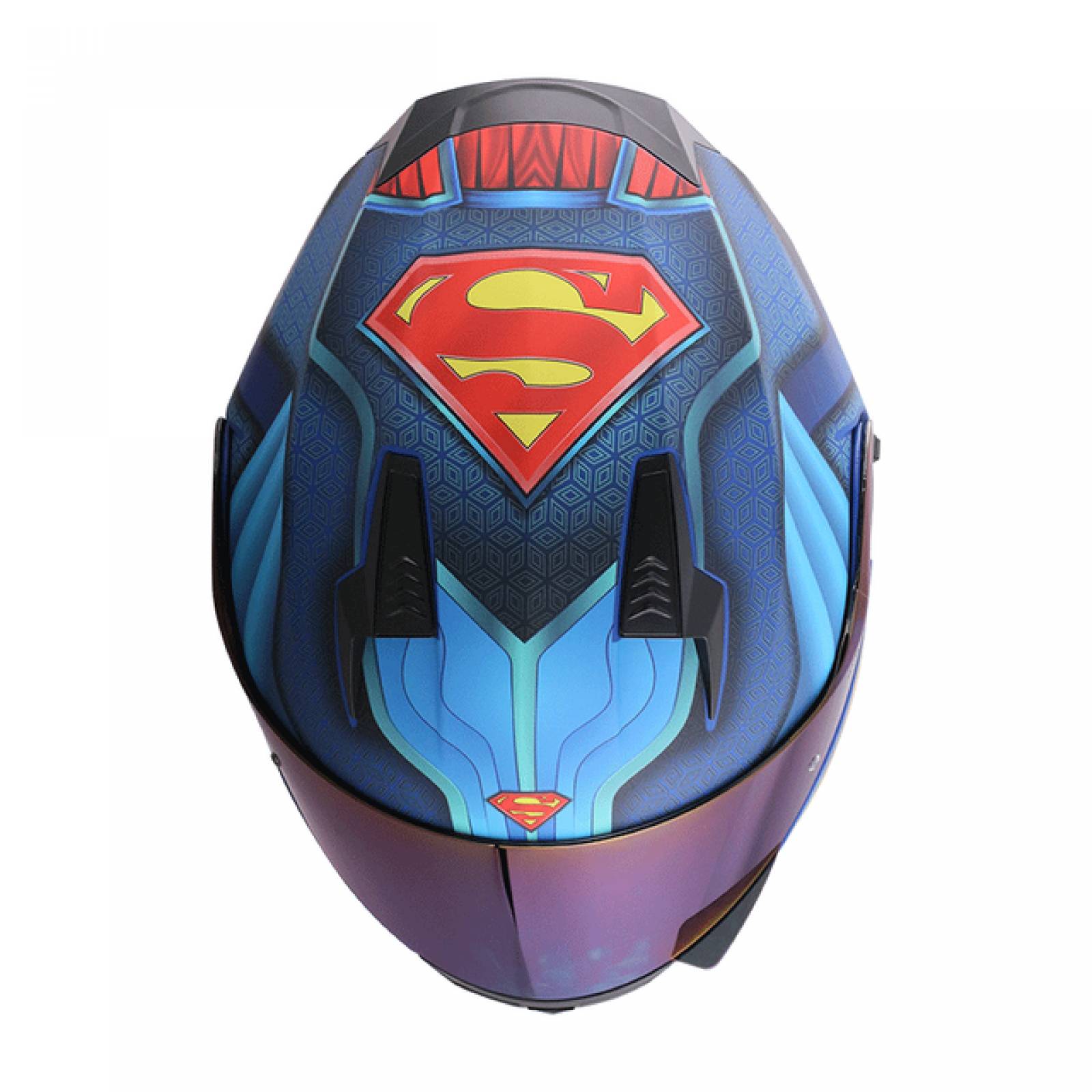 CASCO ABATIBLE EDGE/DC SUPERMAN