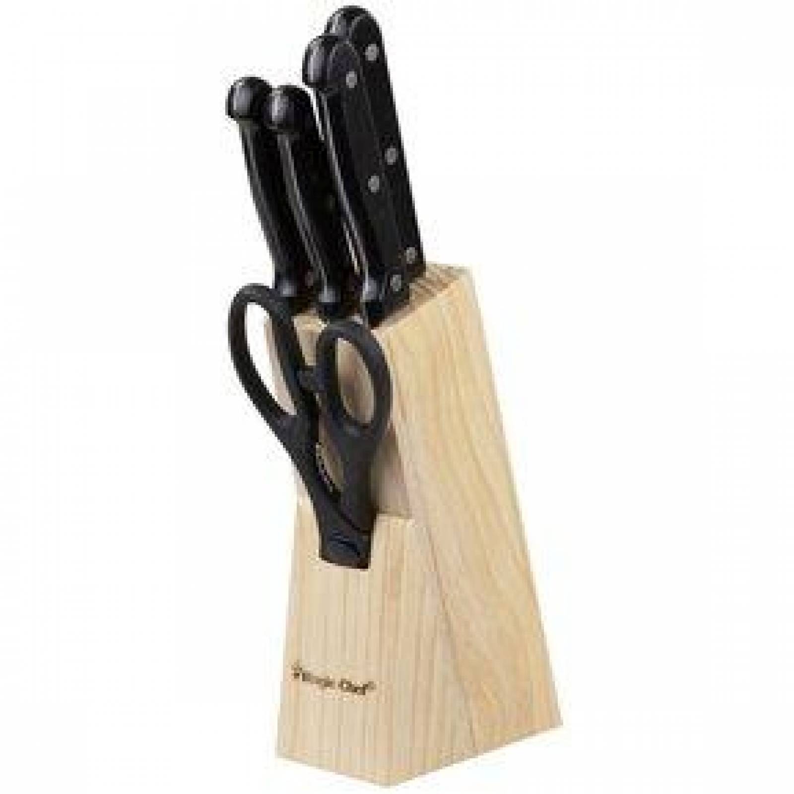 Set Cuchillos Magic Chef 7Pzas