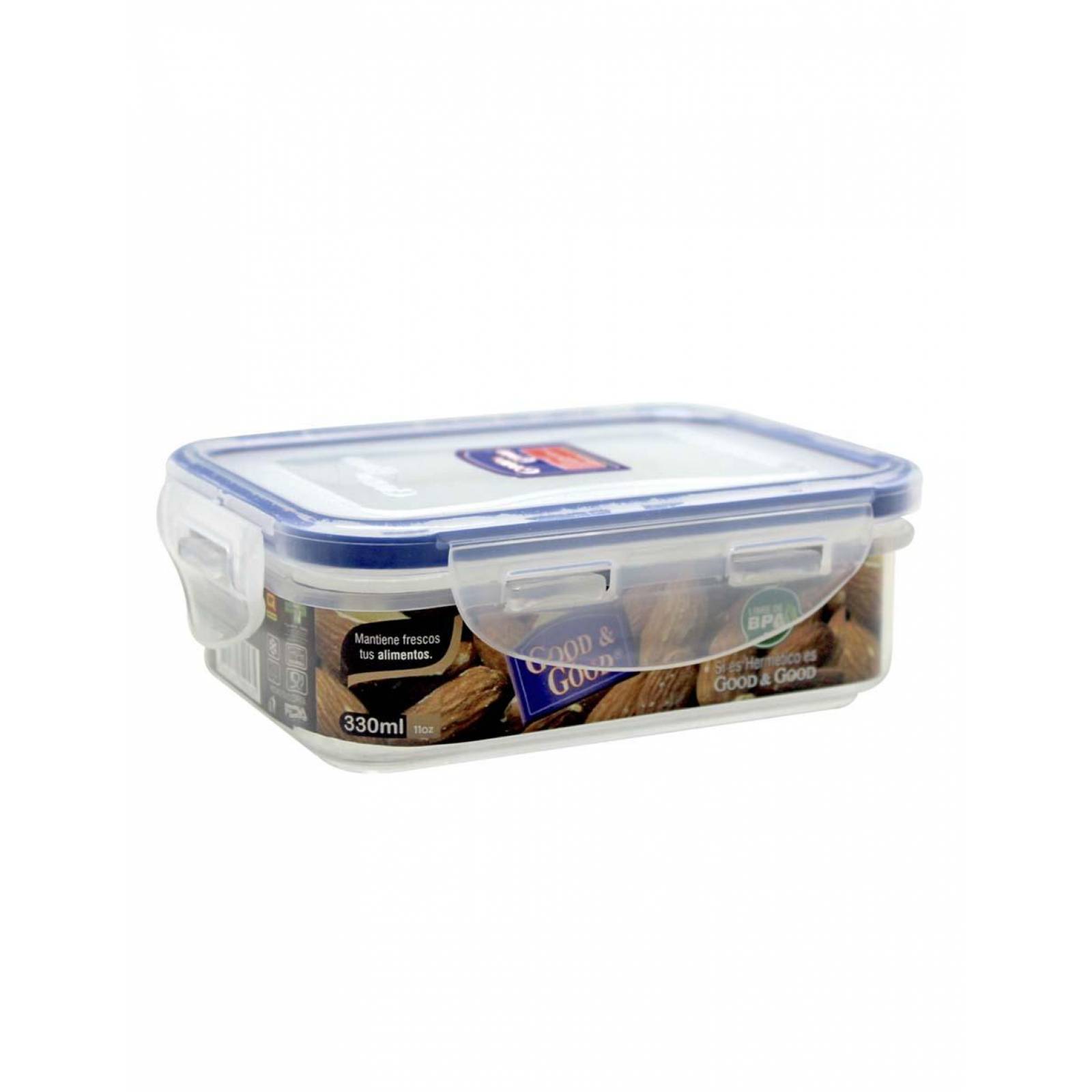 Recipiente con tapa hermética 330 ml