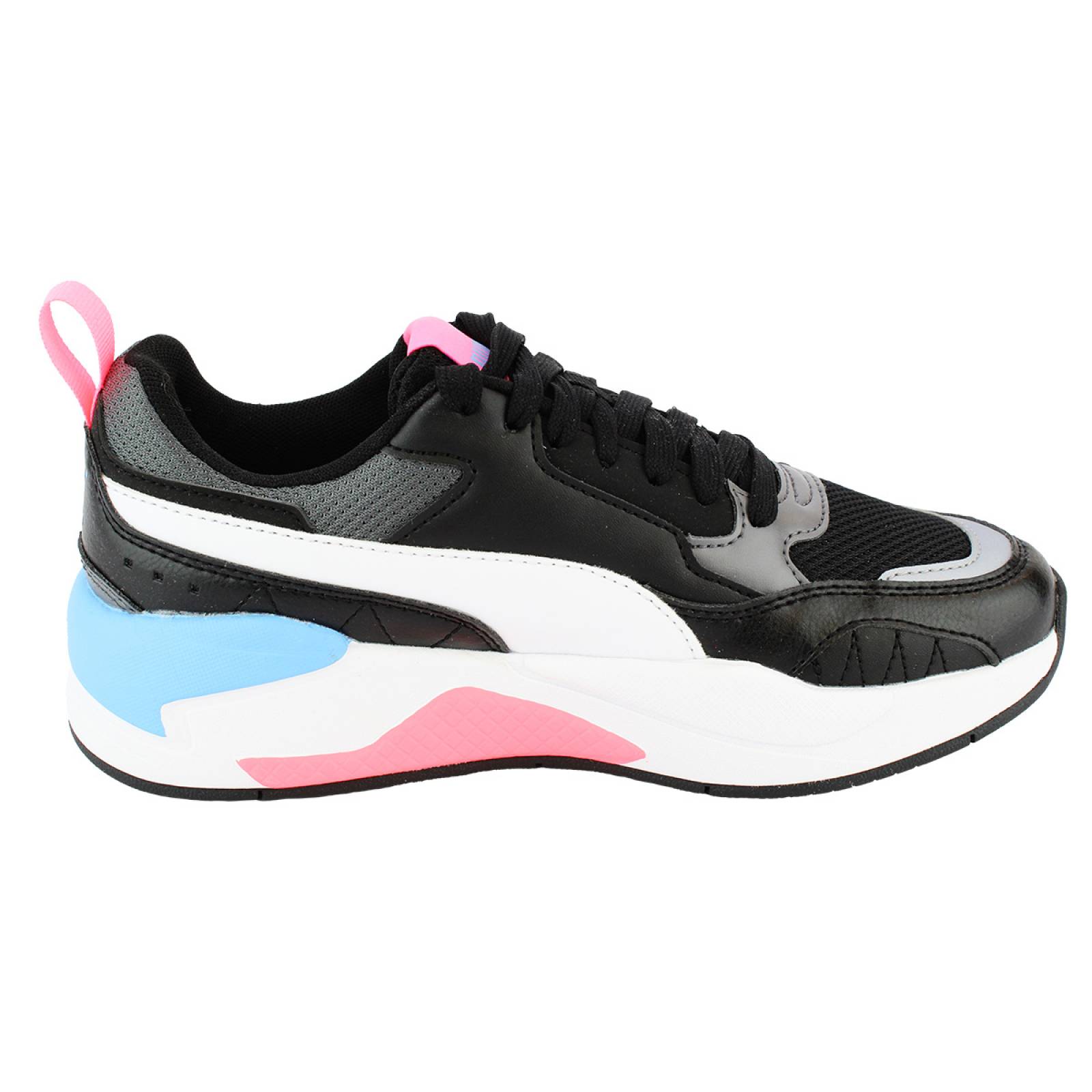 TENIS PUMA X RAY 2 SQUARE NEGRO BLANCO MULTICOLOR