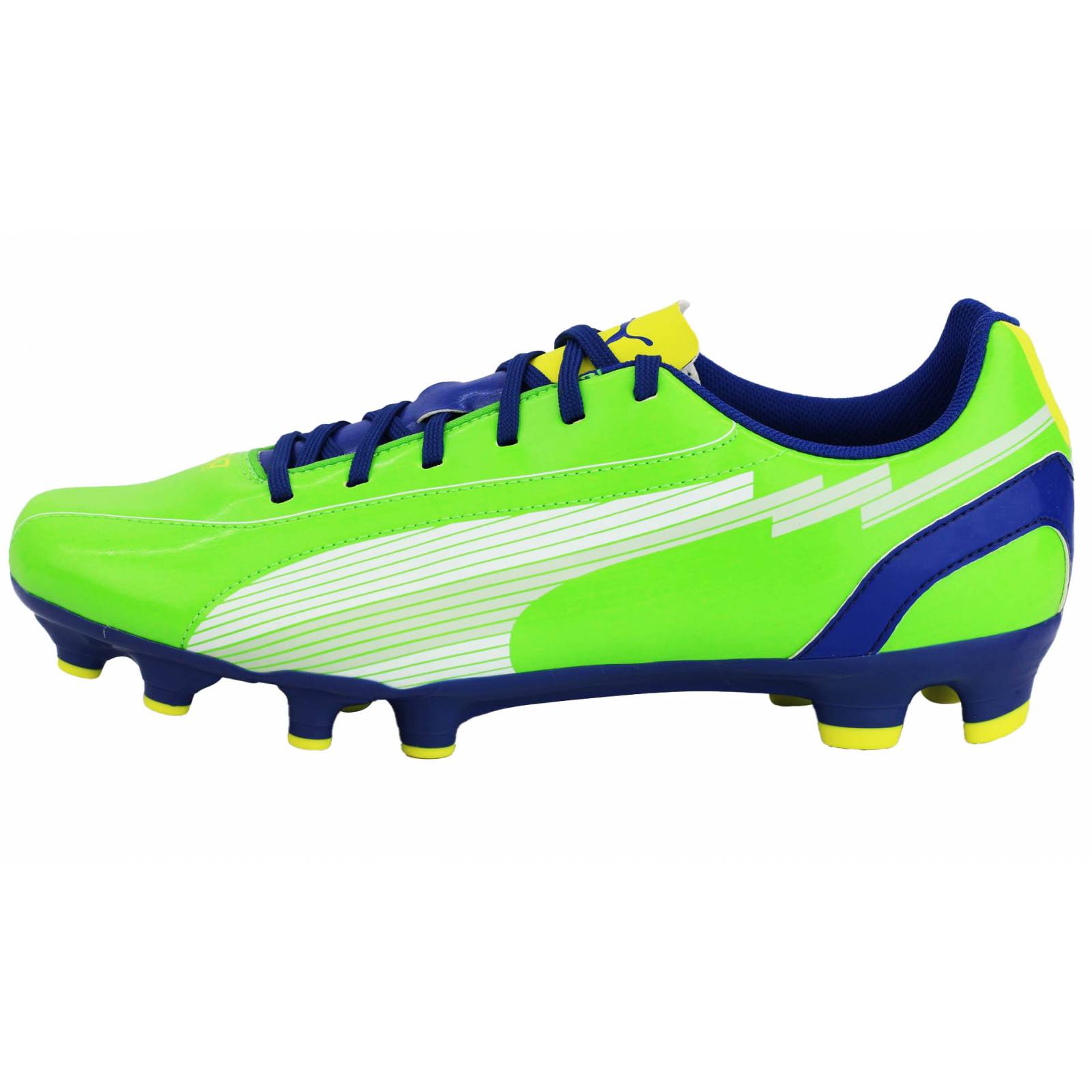TENIS PUMA EVOSPEED JR TACHON FG VERDE AZUL 10259505