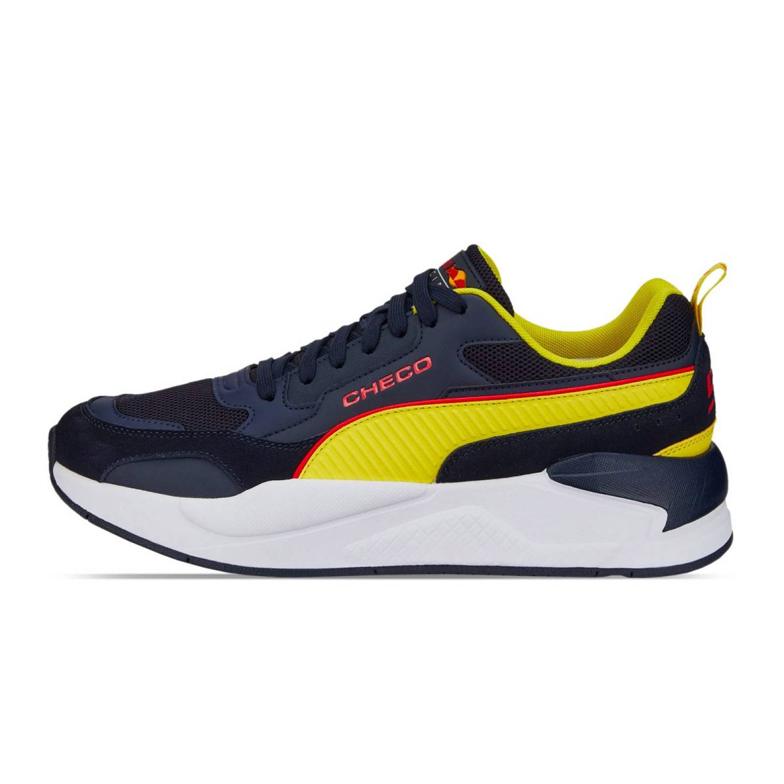 TENIS PUMA CHECO X-RAY AZUL AMARILLO 30715701