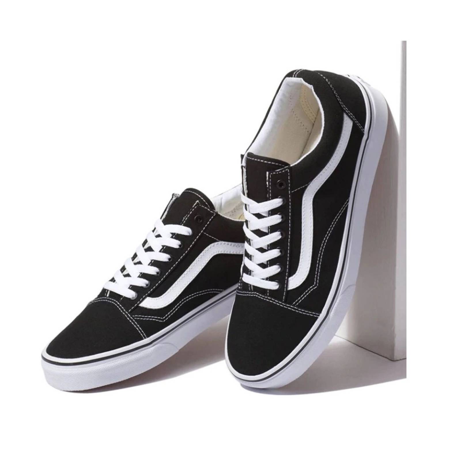 Tenis Vans Oldskool Canvas Negro N000zdf1wx