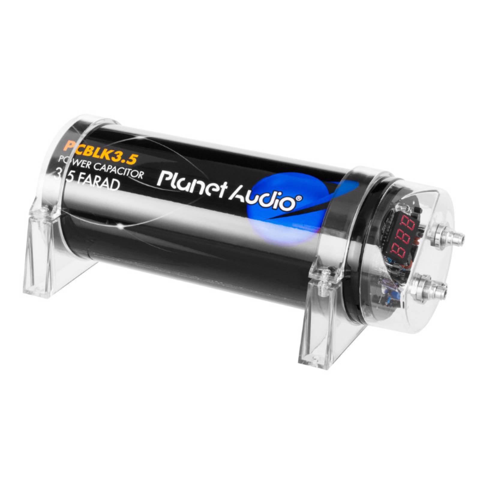 Condensador de 3,5 Faradios con pantalla de voltaje digital