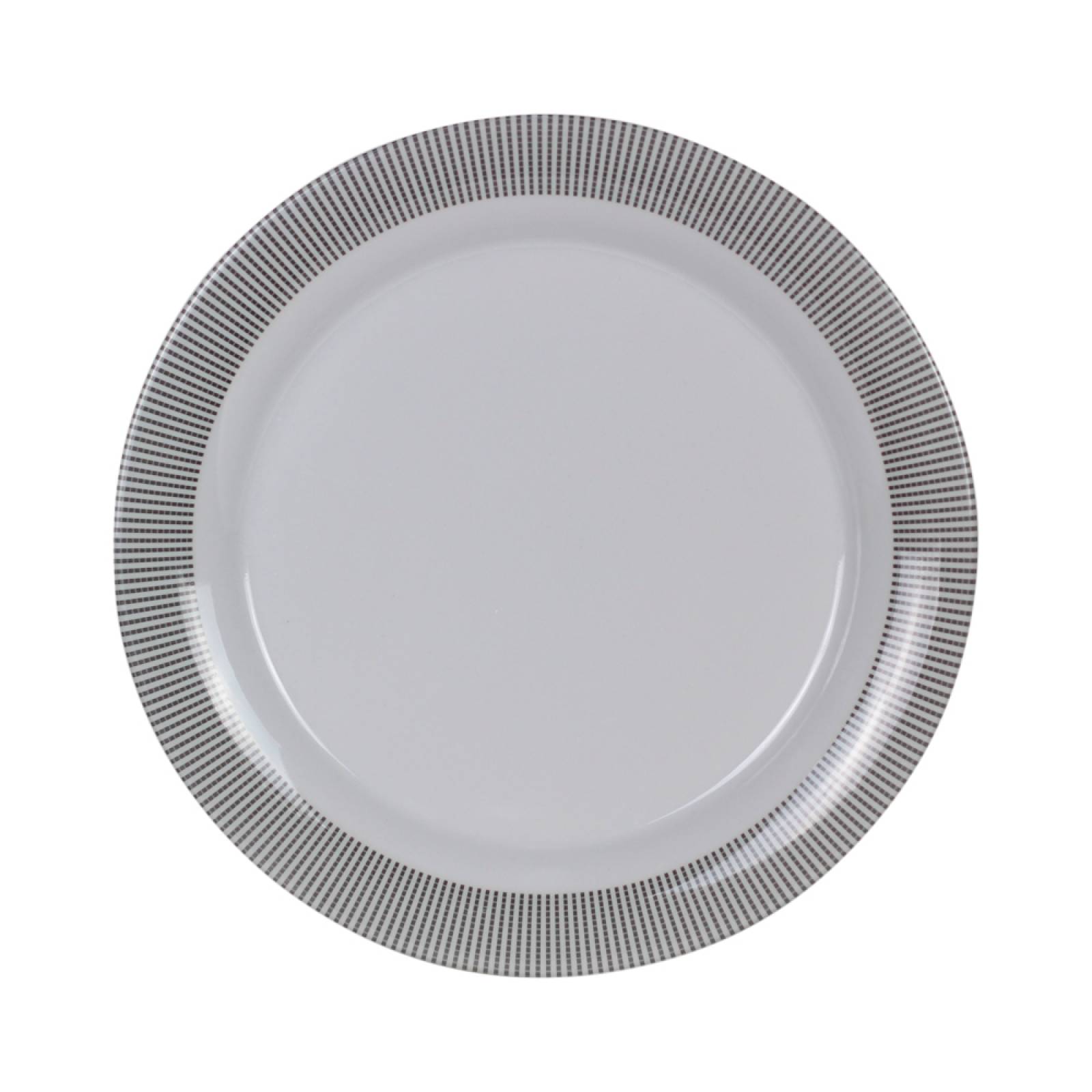 Plato Extendido 10 5 PuLG Premiun Elegantza Gris 1284318