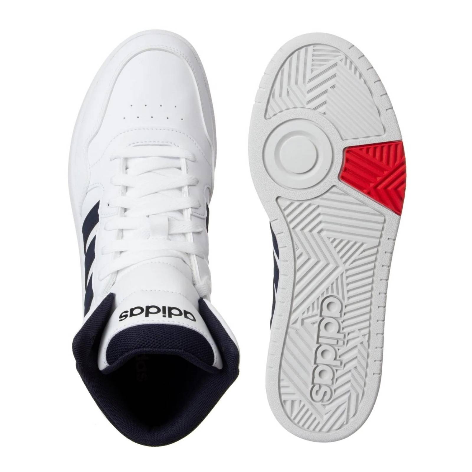 Tenis Adidas Hoops 3.0 MID para Hombre. GY5543