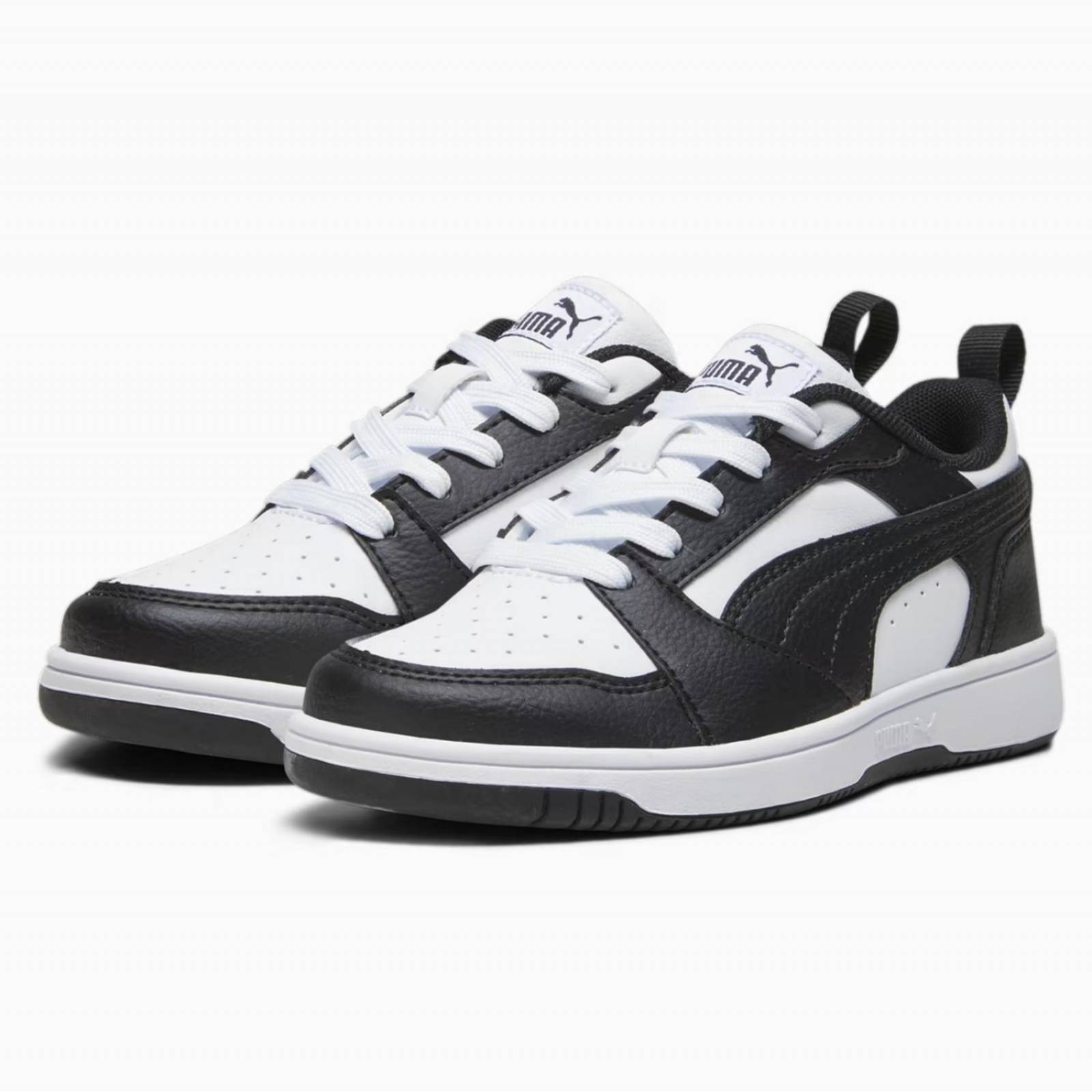 Tenis Puma Rebound V6 Lo PS para Niños 17 A 21. 393834-01