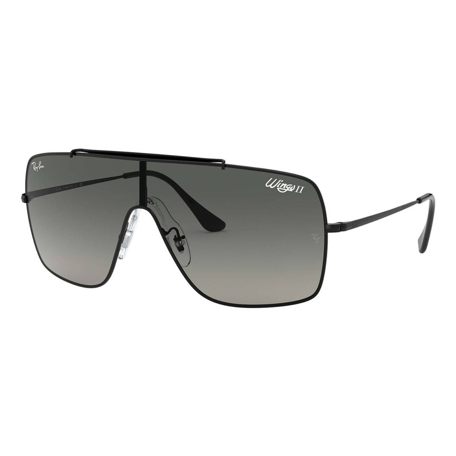 Ray Ban Rb3697 002/11 Wings Ii Gris Degradado Negro Original
