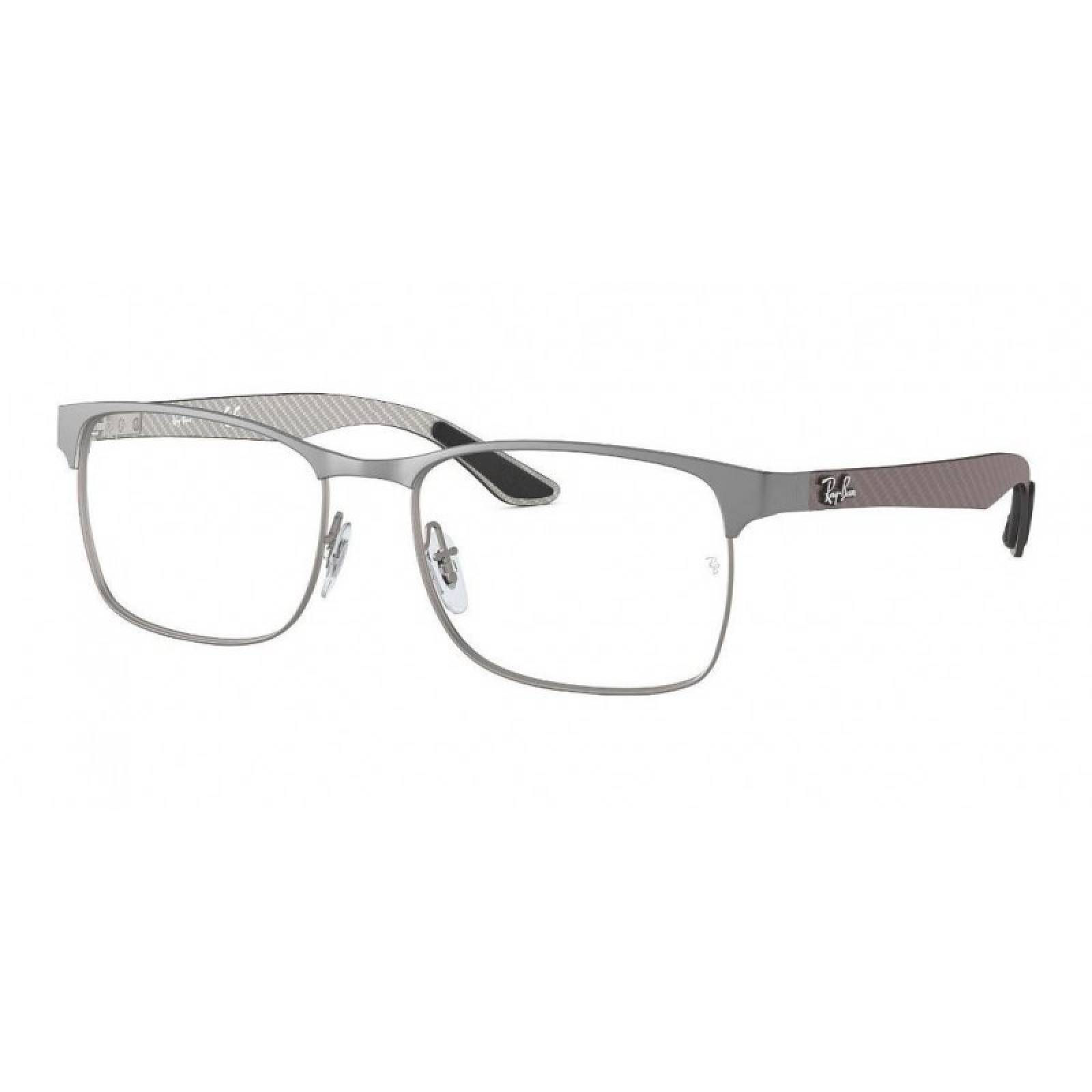 Ray Ban Oftalmico Rb8416 2620 Gris Fibra Carbono Original