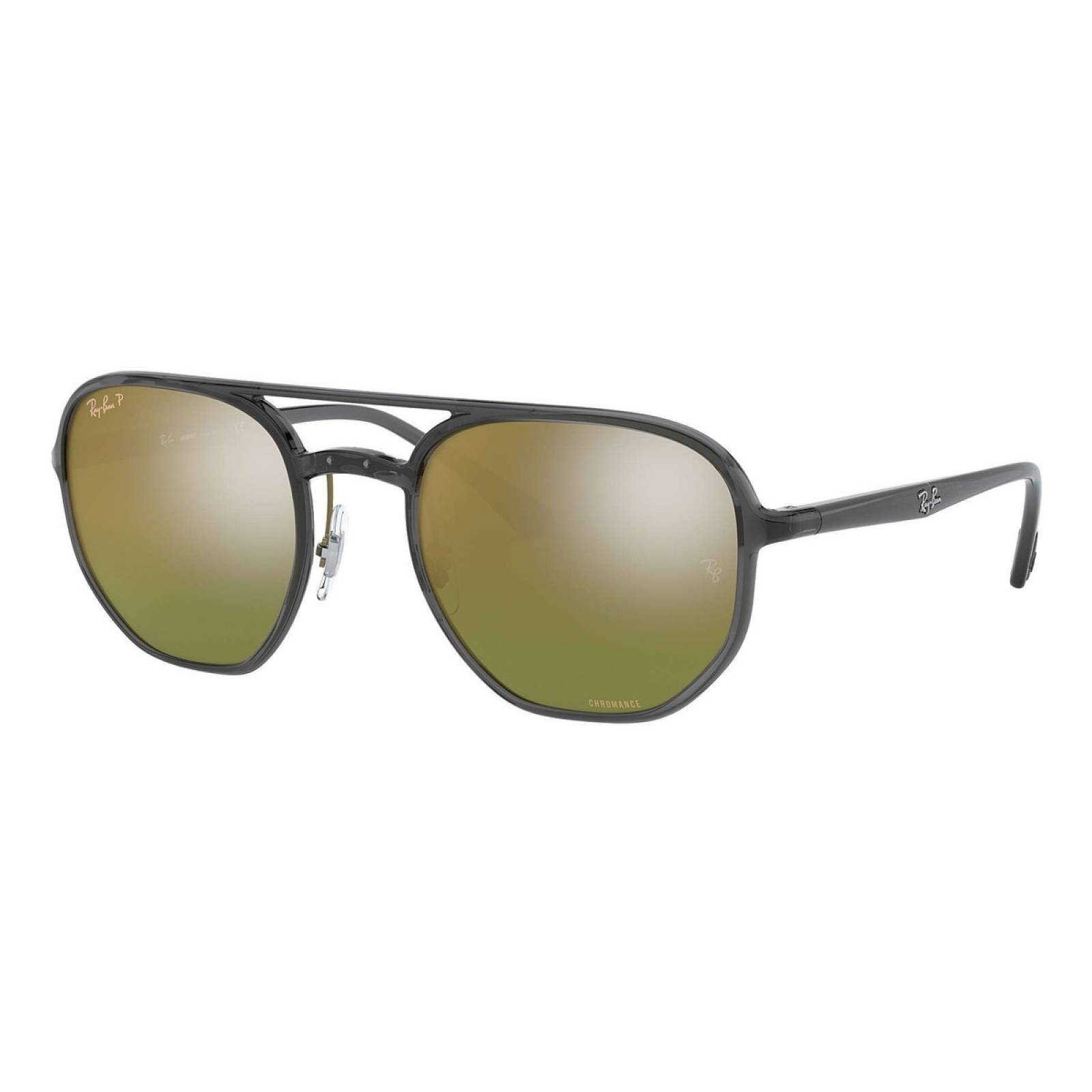 Ray Ban Rb4321ch 8766o Marshal Chromance Gris Polarizado