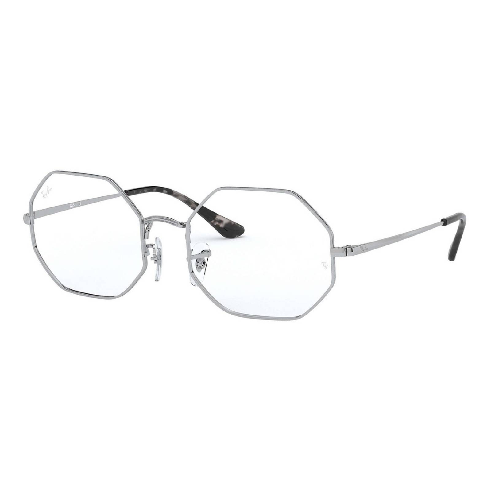 Ray Ban Oftalmico Rb1972v 2501 Octagonal Plata Original