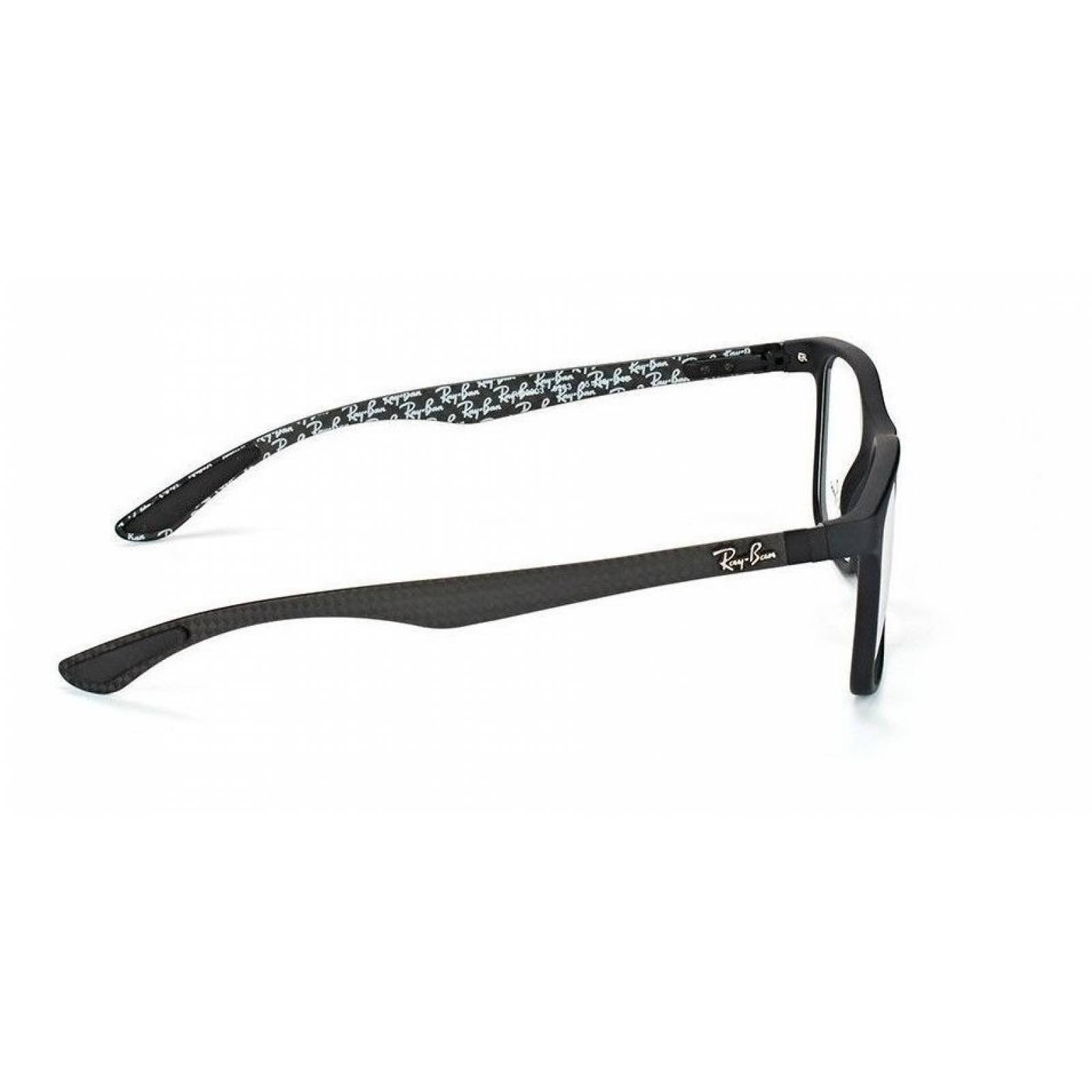 Ray Ban Rb8903 5263 Oftalmico Negro Gris Fibra De Carbono