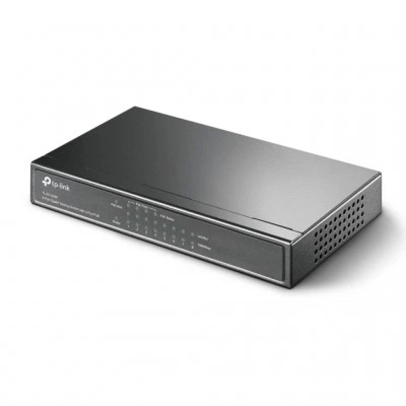 SWITCH TP-LINK TL-SG1008P 8 PUERTOS (4POE) GIGABIT, 2000MBPS
