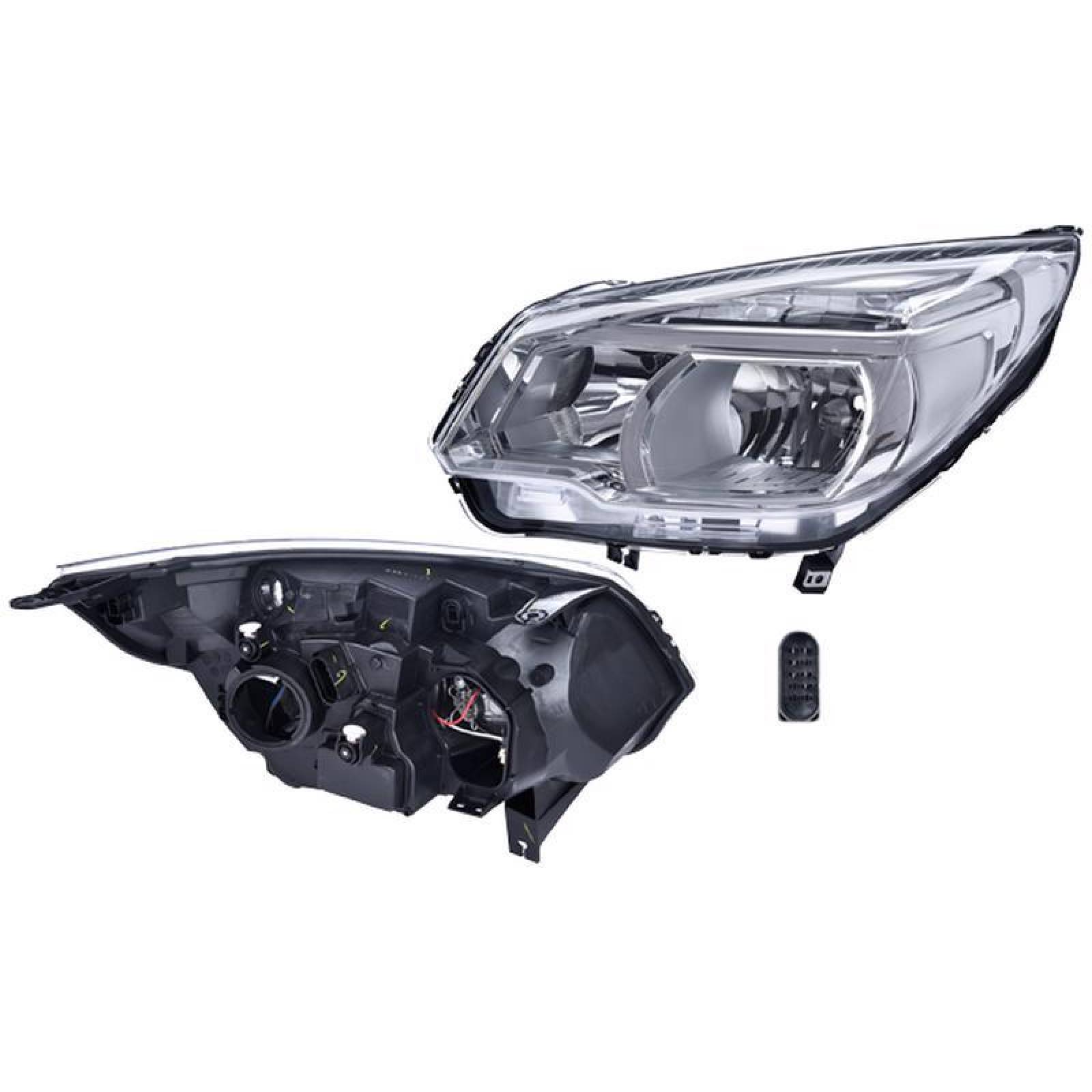 Faro Depo - Compatible Con Chevrolet Colorado 2013-2015 -P/ Foco De Hal ...