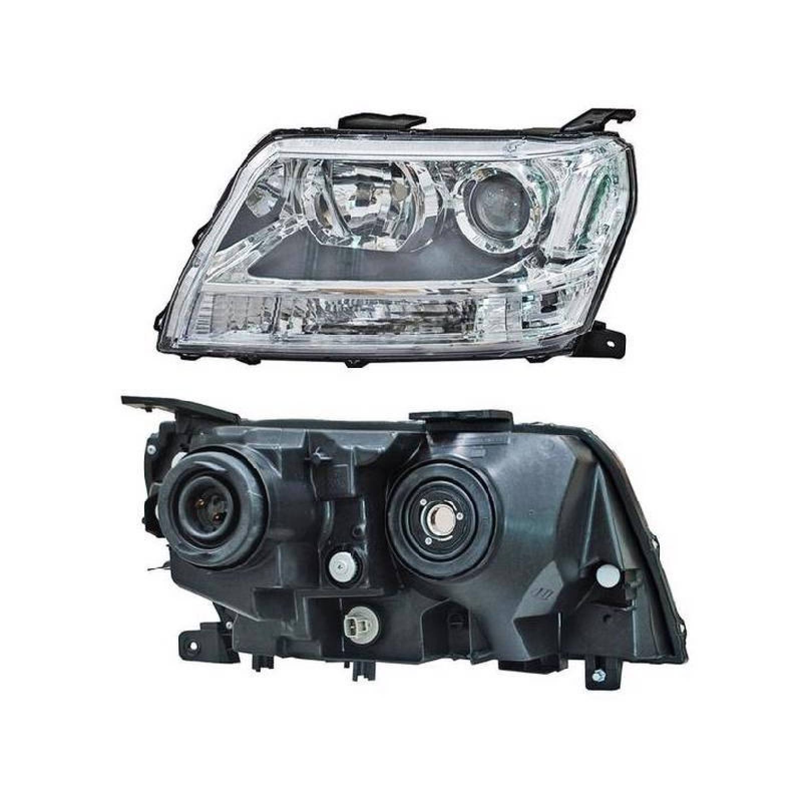 Faro Tyc - Compatible Con Suzuki Grand Vitara 2009-2017 - Acabado Fondo ...