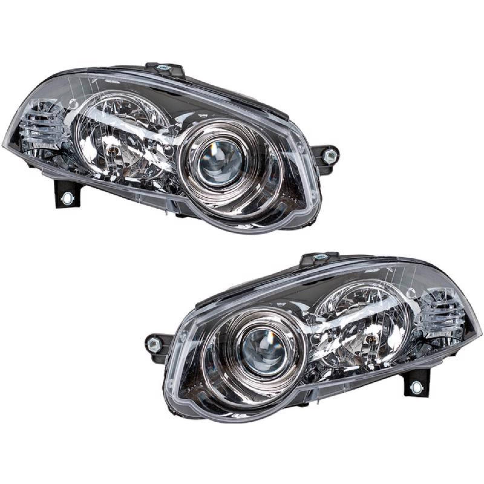 Faros compatible con Fiat Strada 2007-2014 - Para Foco De Halógeno ...