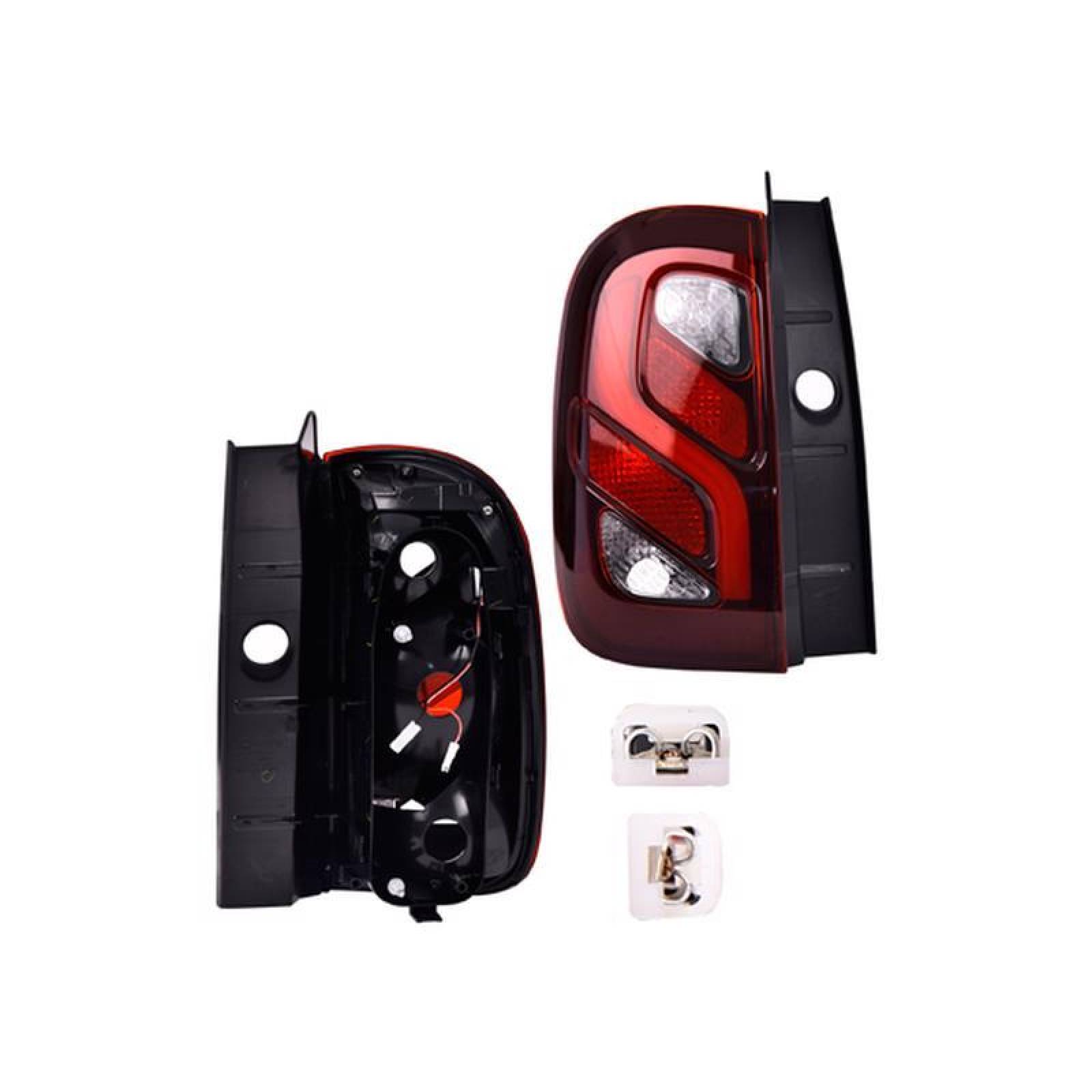 Calavera - RN DUSTER 2017-2020 Izq, Con leds