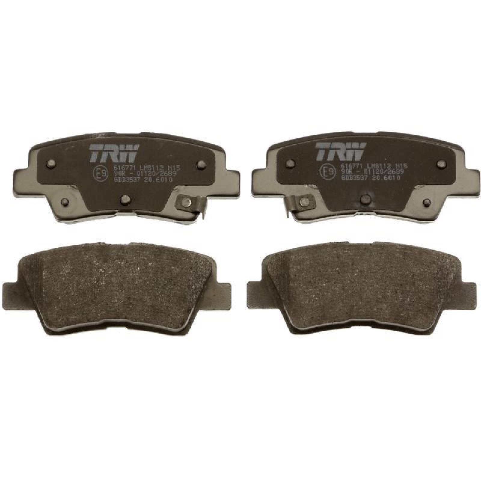 Juego De Balatas Kia Forte, 2015-2016 Tras Orgánica