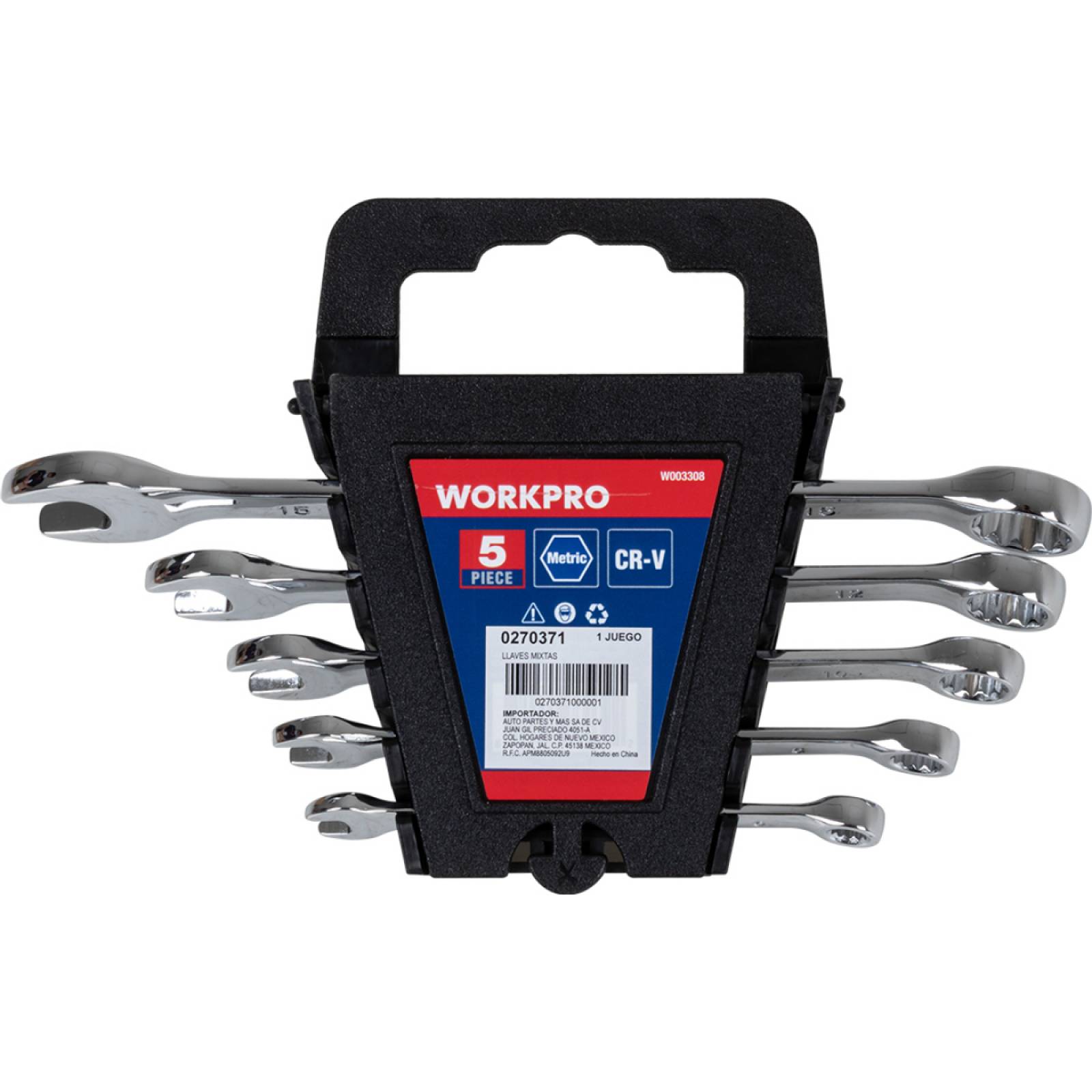 Juego De Herramienta Stand 5Pc Workpro