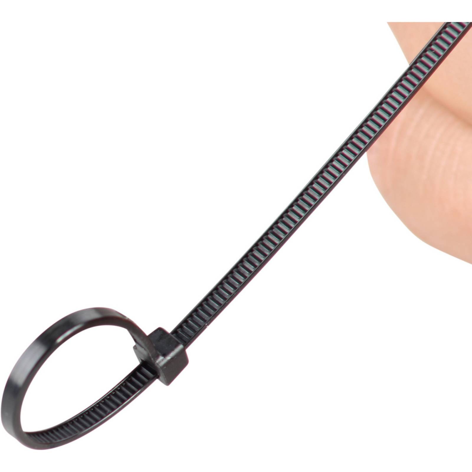 Cinchos de plástico 2.5x150 mm 100 pzas Negro