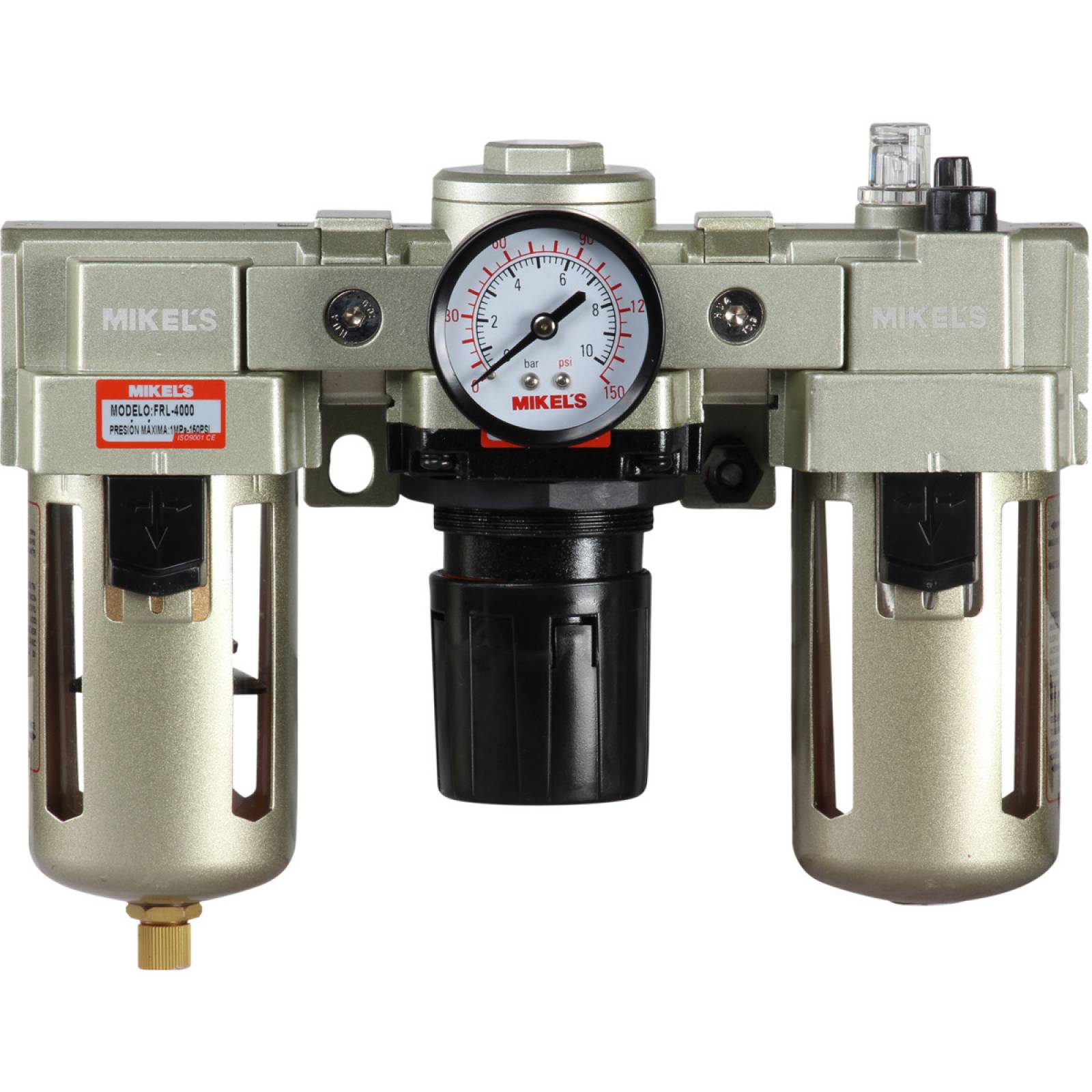 Filtro regulador y lubricador (1/2pul.)