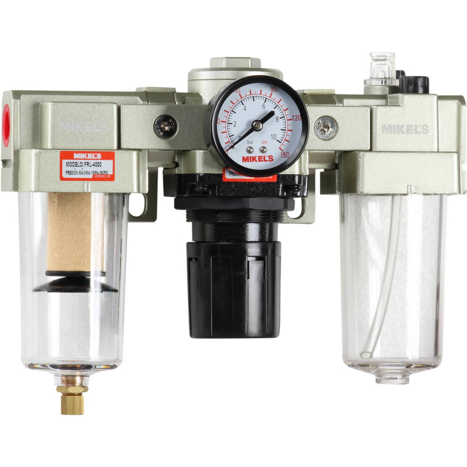 Filtro regulador y lubricador (1/2pul.)