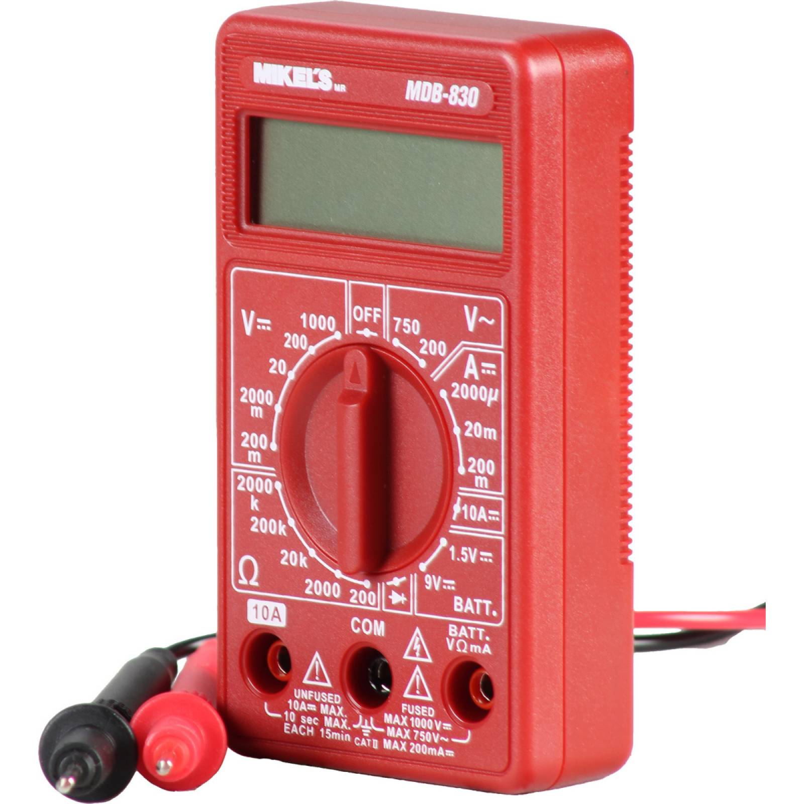 Multímetro digital básico