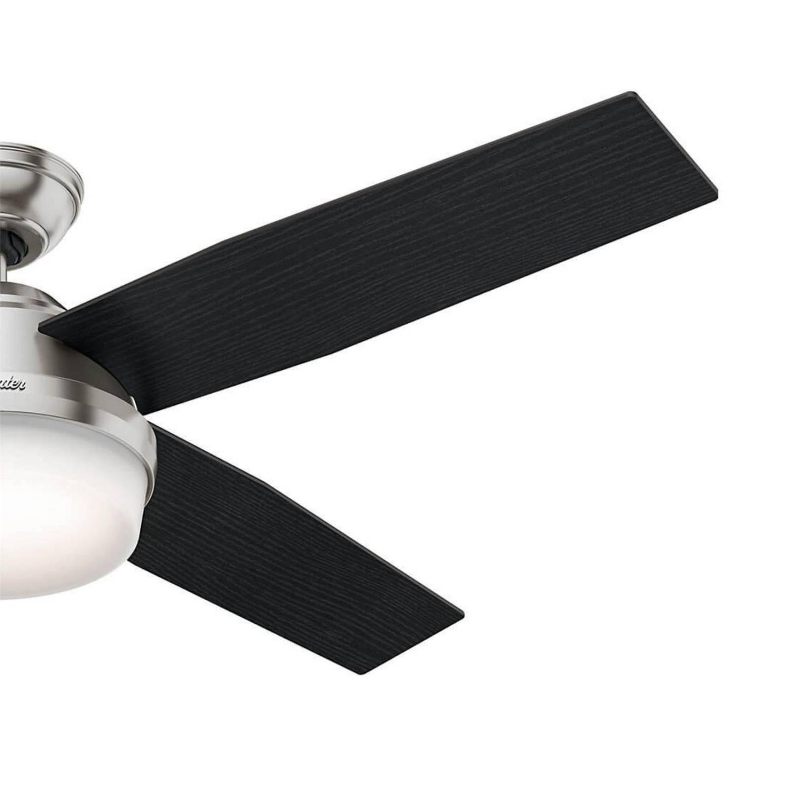 Ventilador de techo Hunter 59216 Dempsey Brushed Nickel 52"